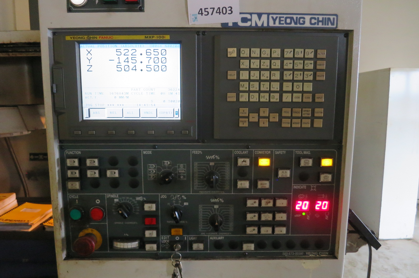 VMC Supermax YCM-MV106A - PS Auction - We value the future - Largest in net auctions