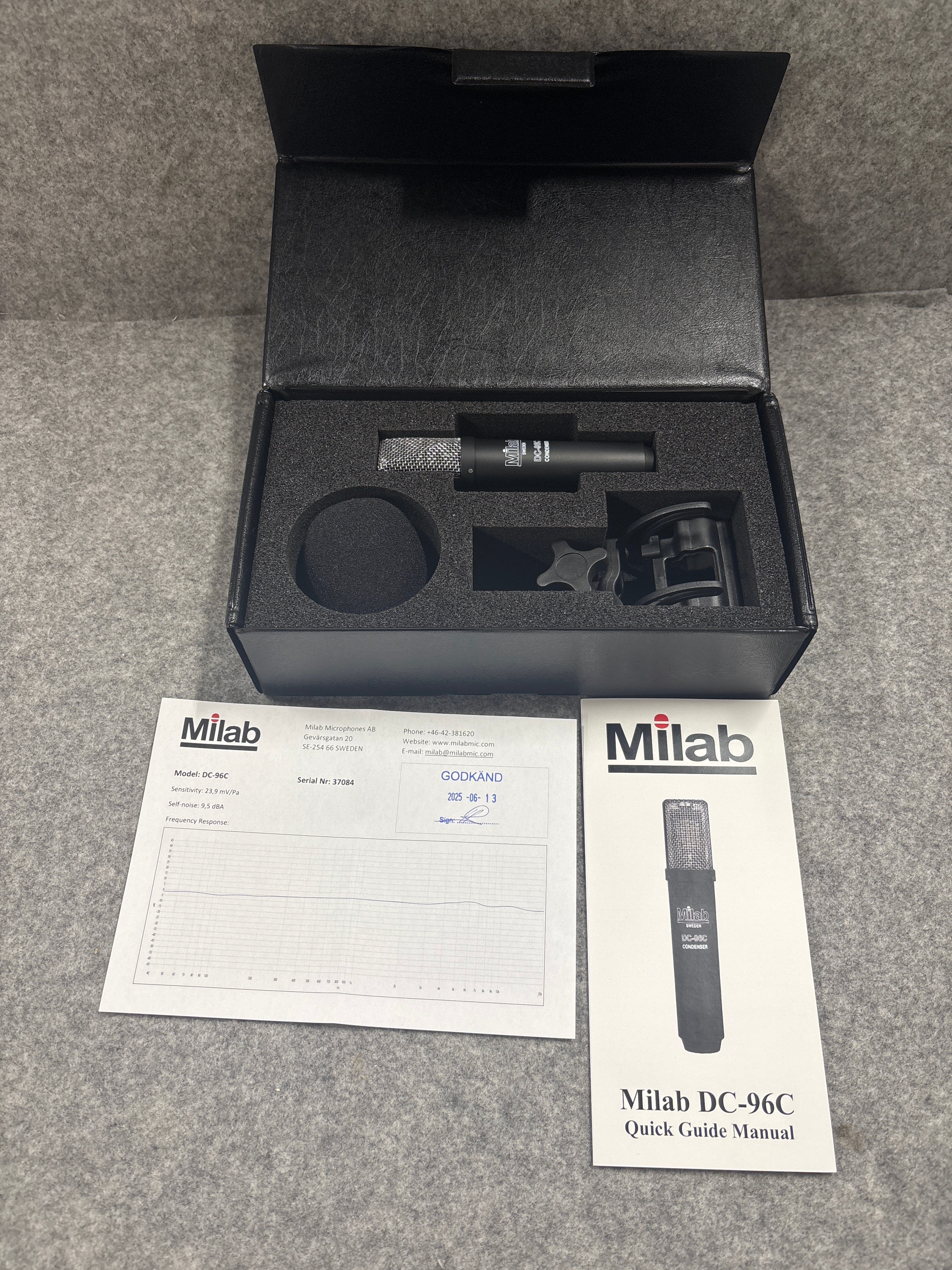Kondensatormikrofon - Milab DC-96C - Auktioner online - Nätauktioner ...