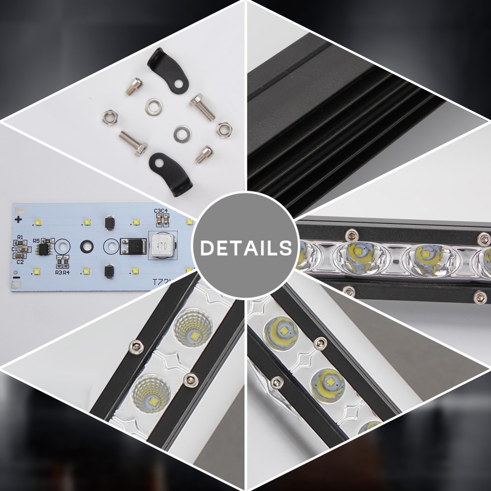 LED extra light ramp, slim, 20 ", 18 LED, 5400 lumens, 54W - free ...