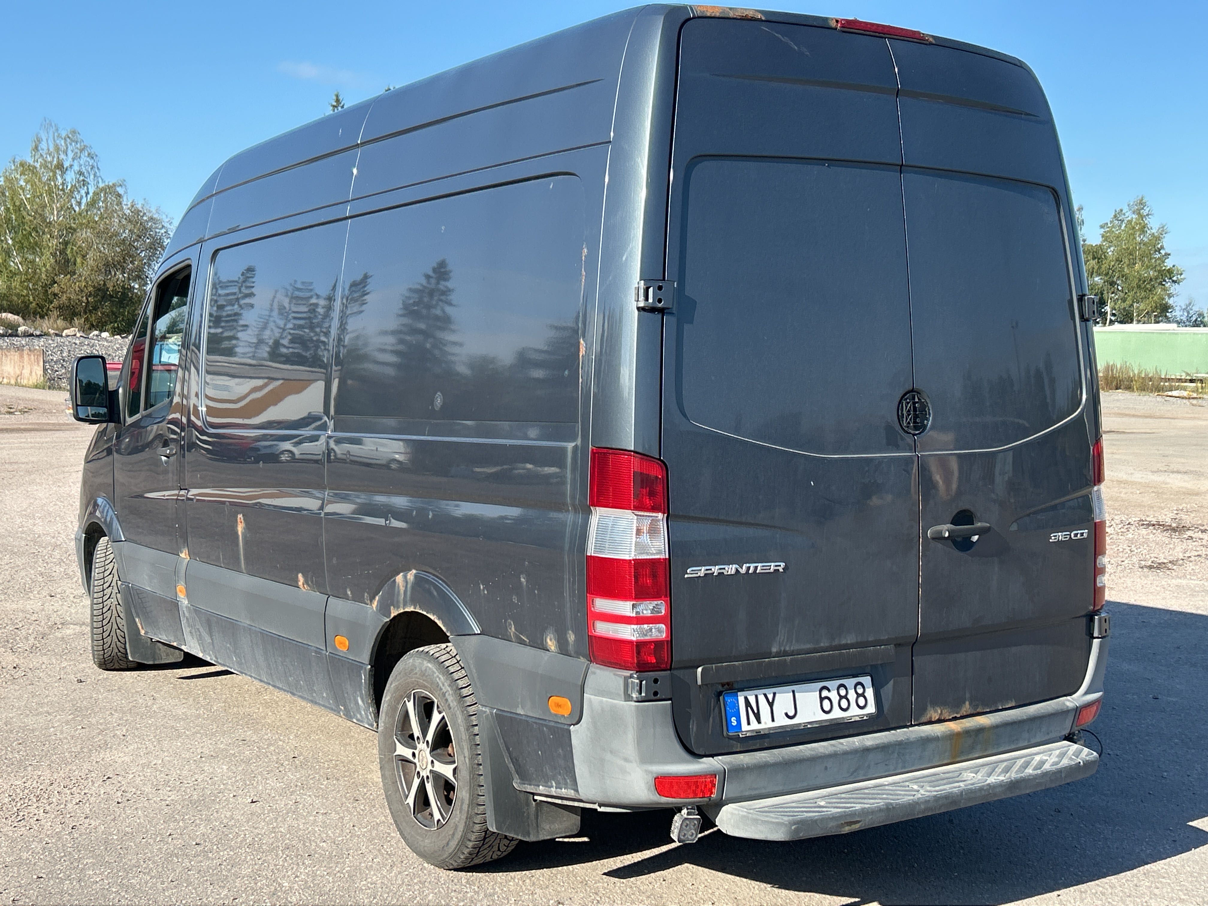Mercedes-Benz Sprinter 316 BlueTEC Skåpbil 7G-Tronic, 163hk, 2014 ...