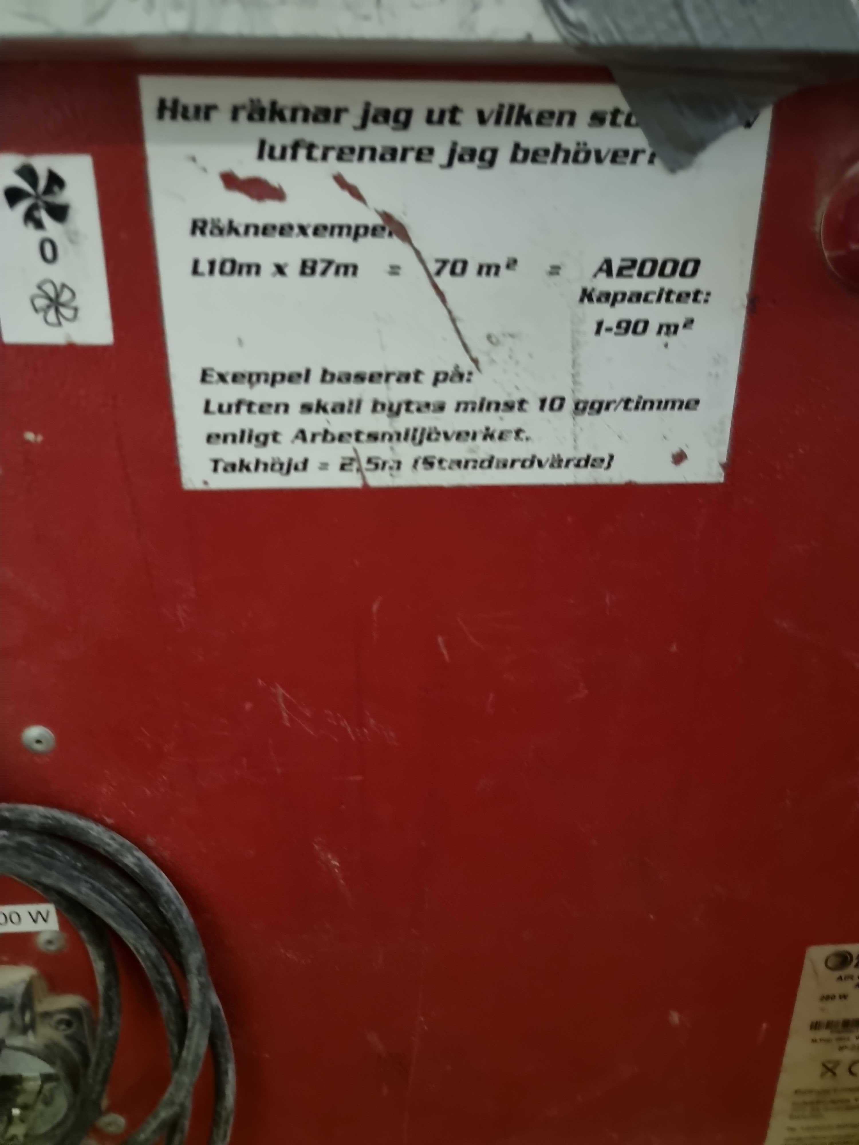 Pullman air cleaner A 1000 - Auktioner online - Nätauktioner ...