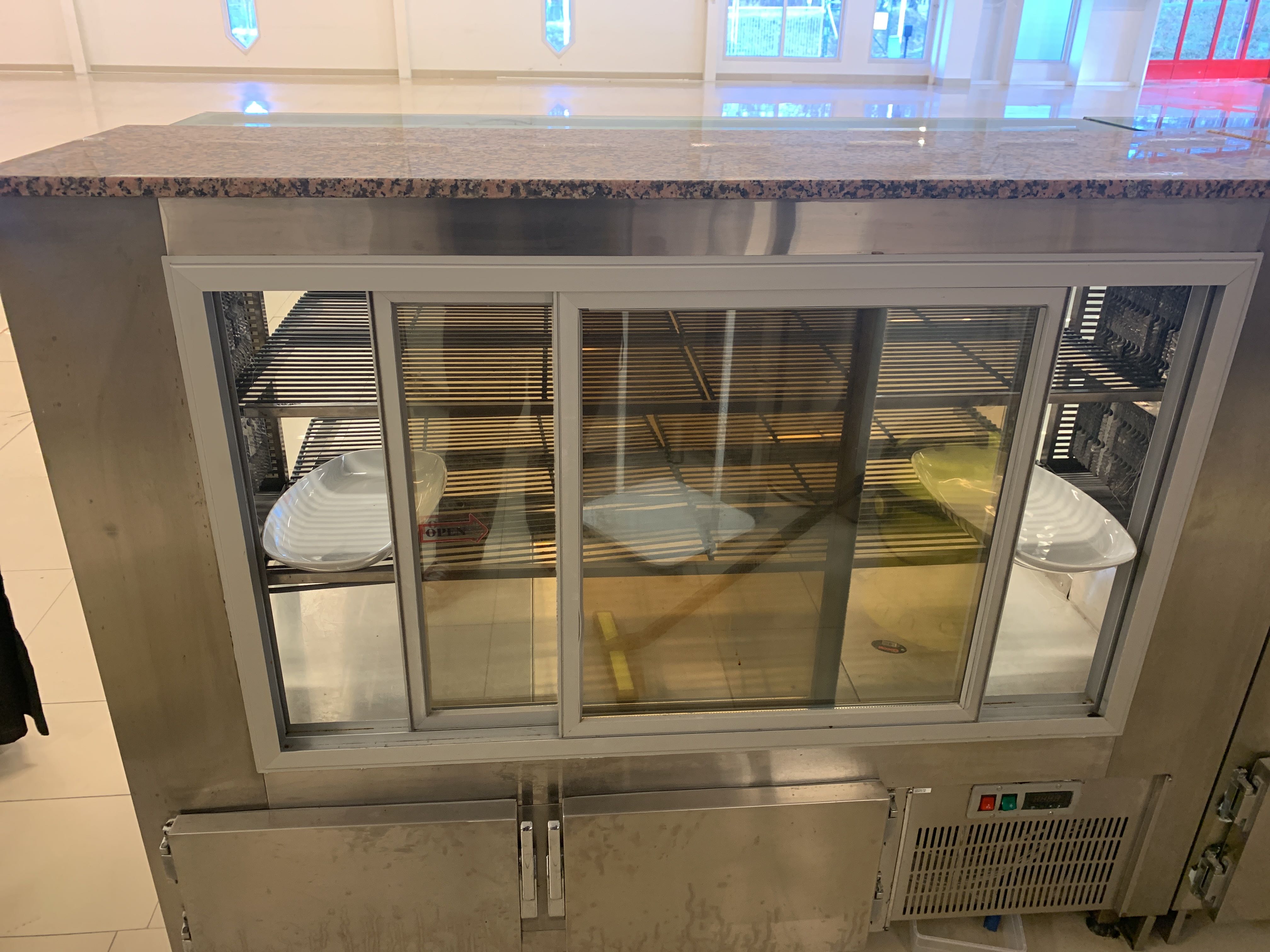 Display refrigerator with stone slab Meta - PS Auction - We value the ...