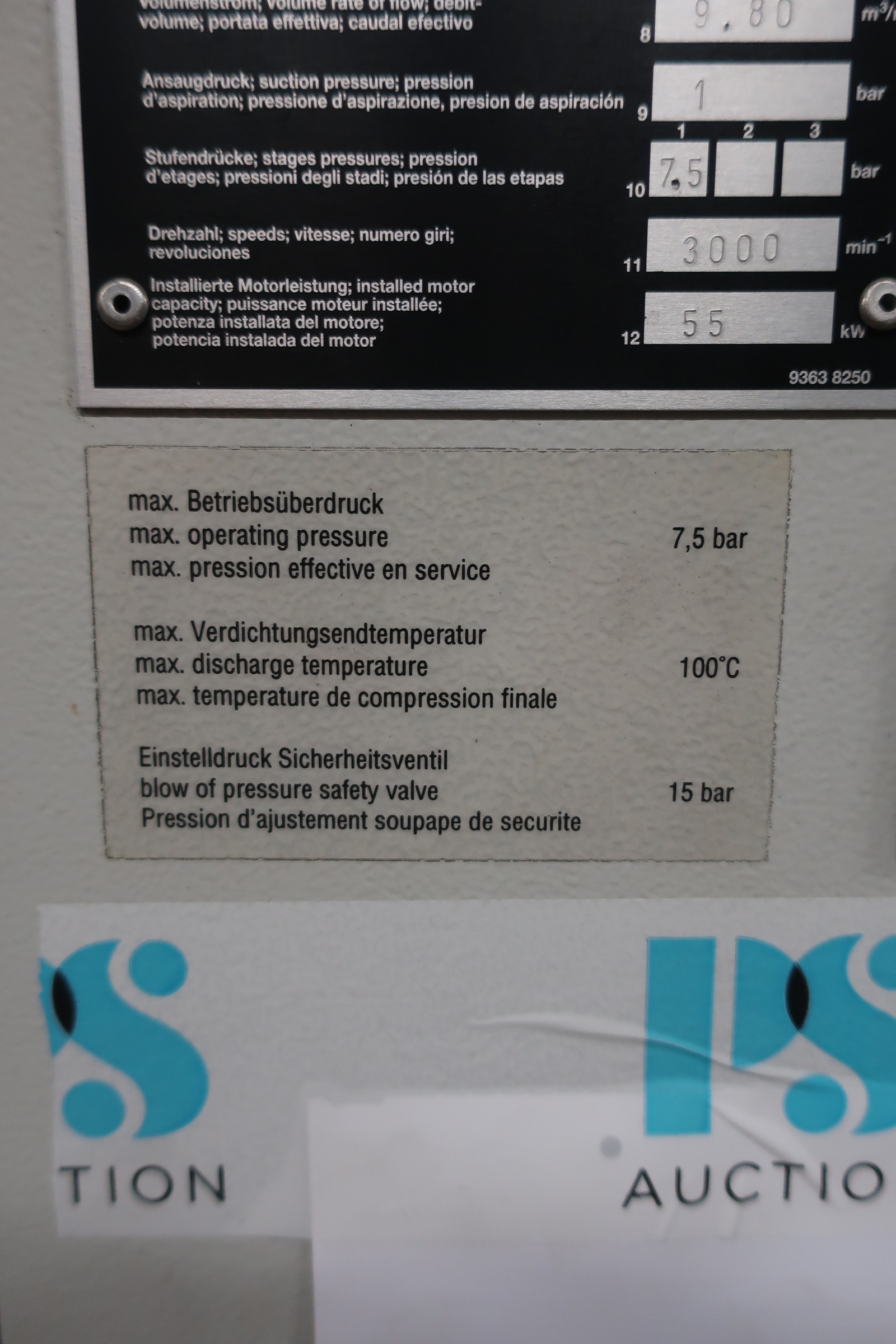 Demag Compressor RA-100 - PS Auction - We value the future - Largest in ...