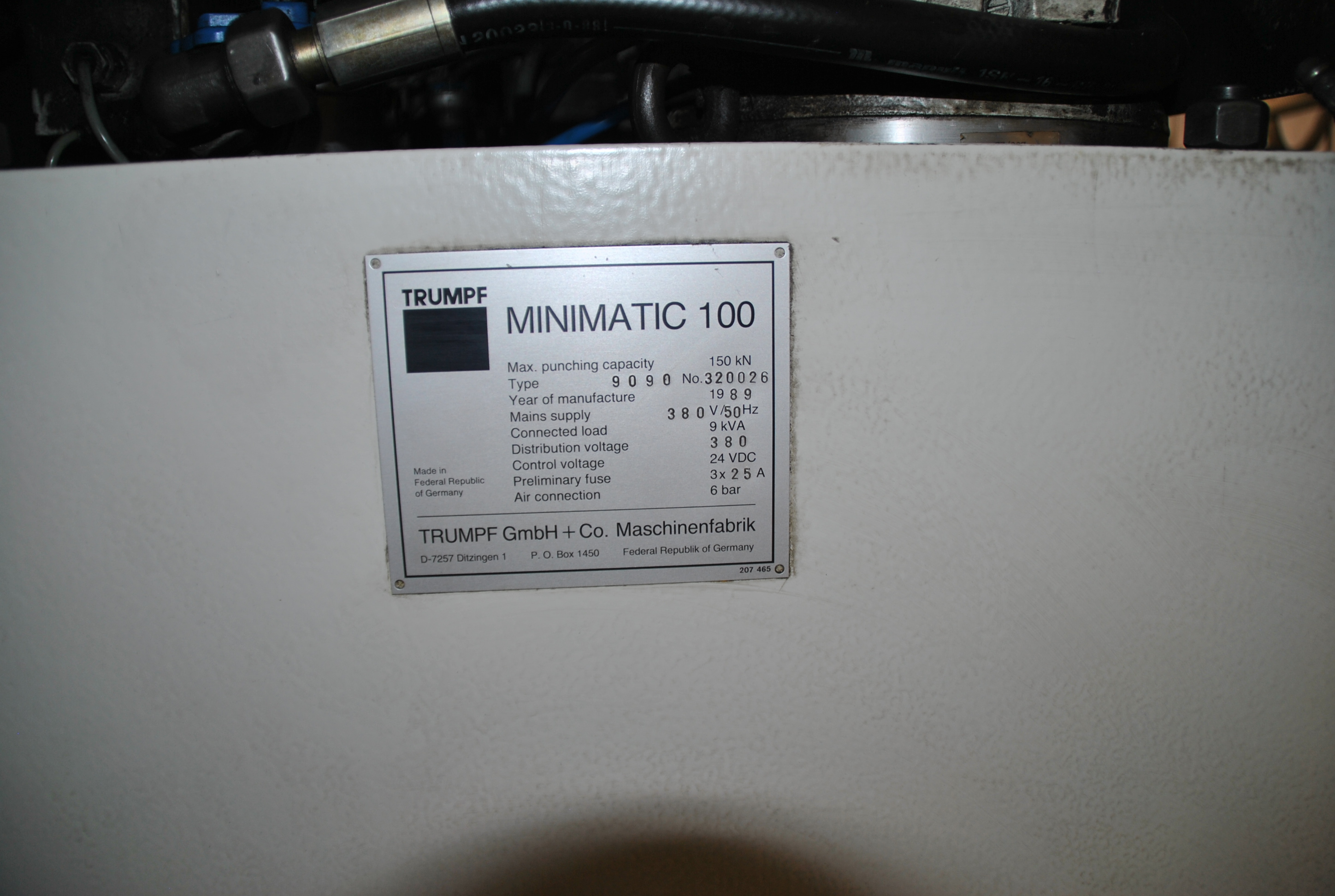 Trumpf Minimatic 100 - PS Auction - We value the future - Largest in ...
