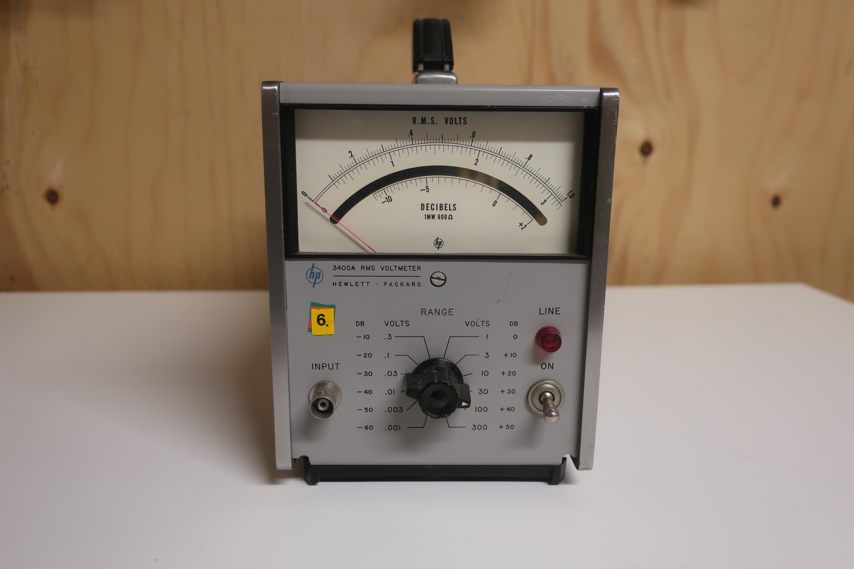 RMS Voltometer 3400A, Hewlett Packard - PS Auction - We value the ...