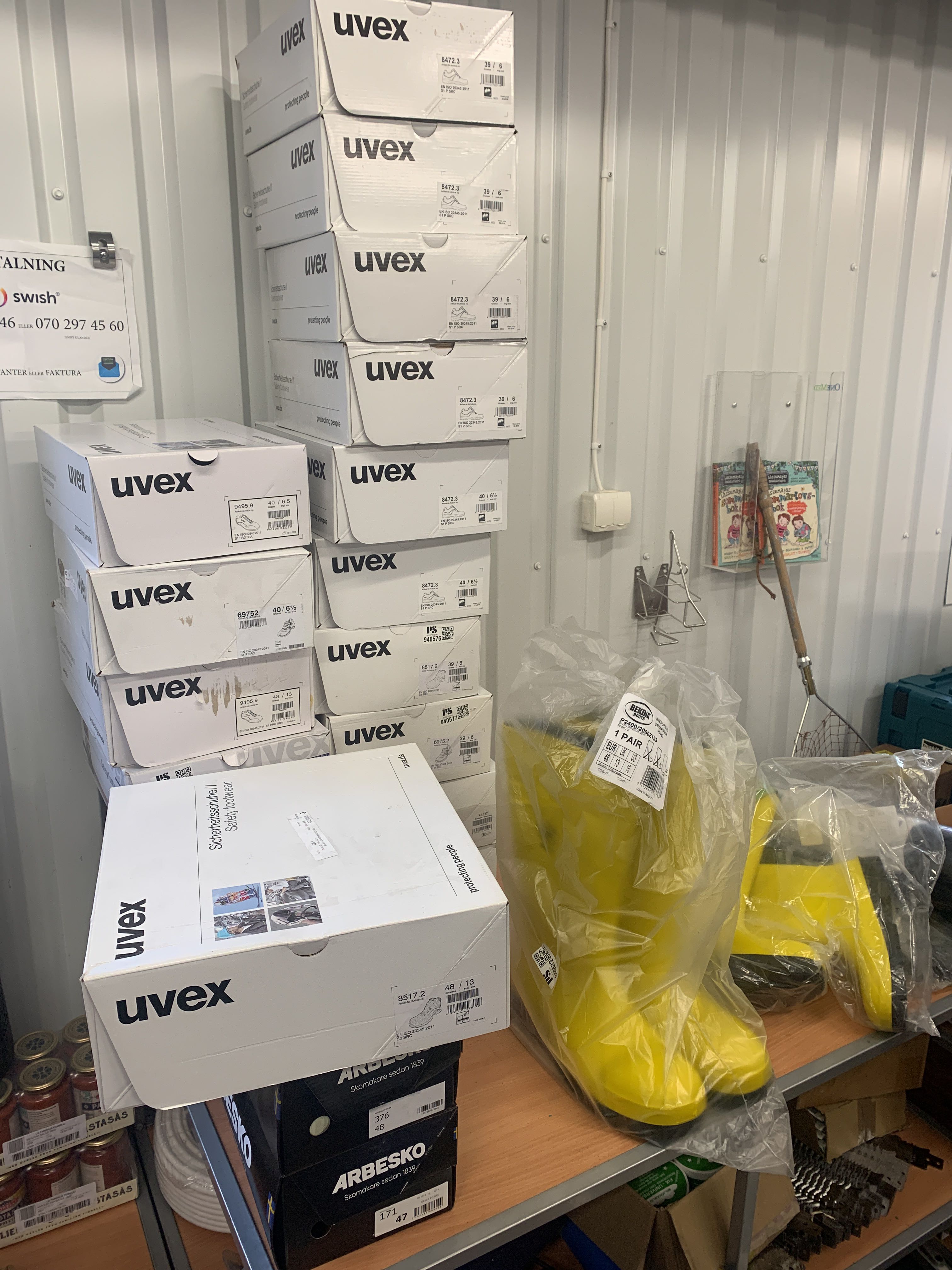 Skor Icebug Uvex m.m. totalt 64par - Auktioner online - Nätauktioner ...