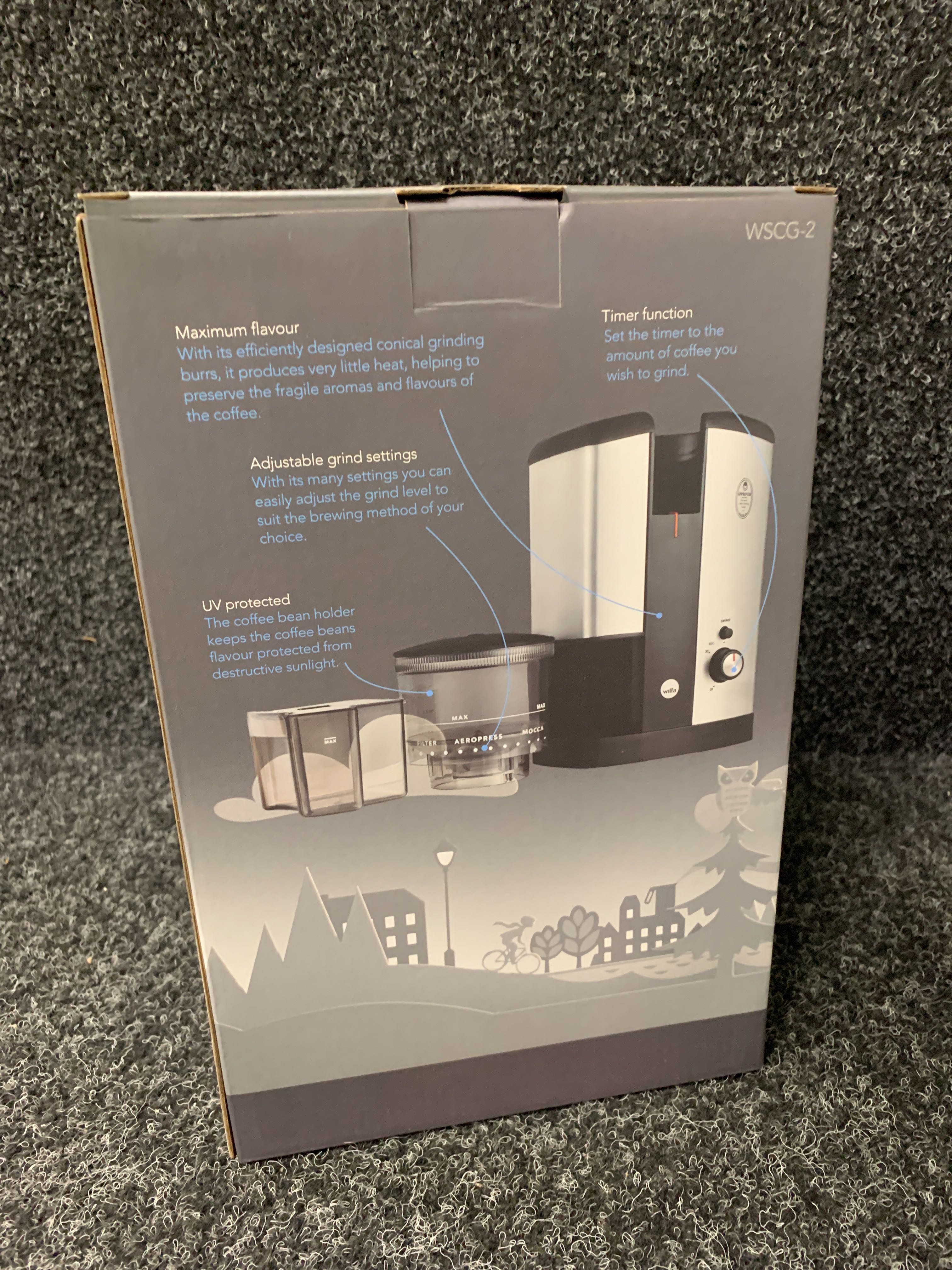 Coffee grinder Wilfa WSCG-2 - PS Auction - We value the future ...
