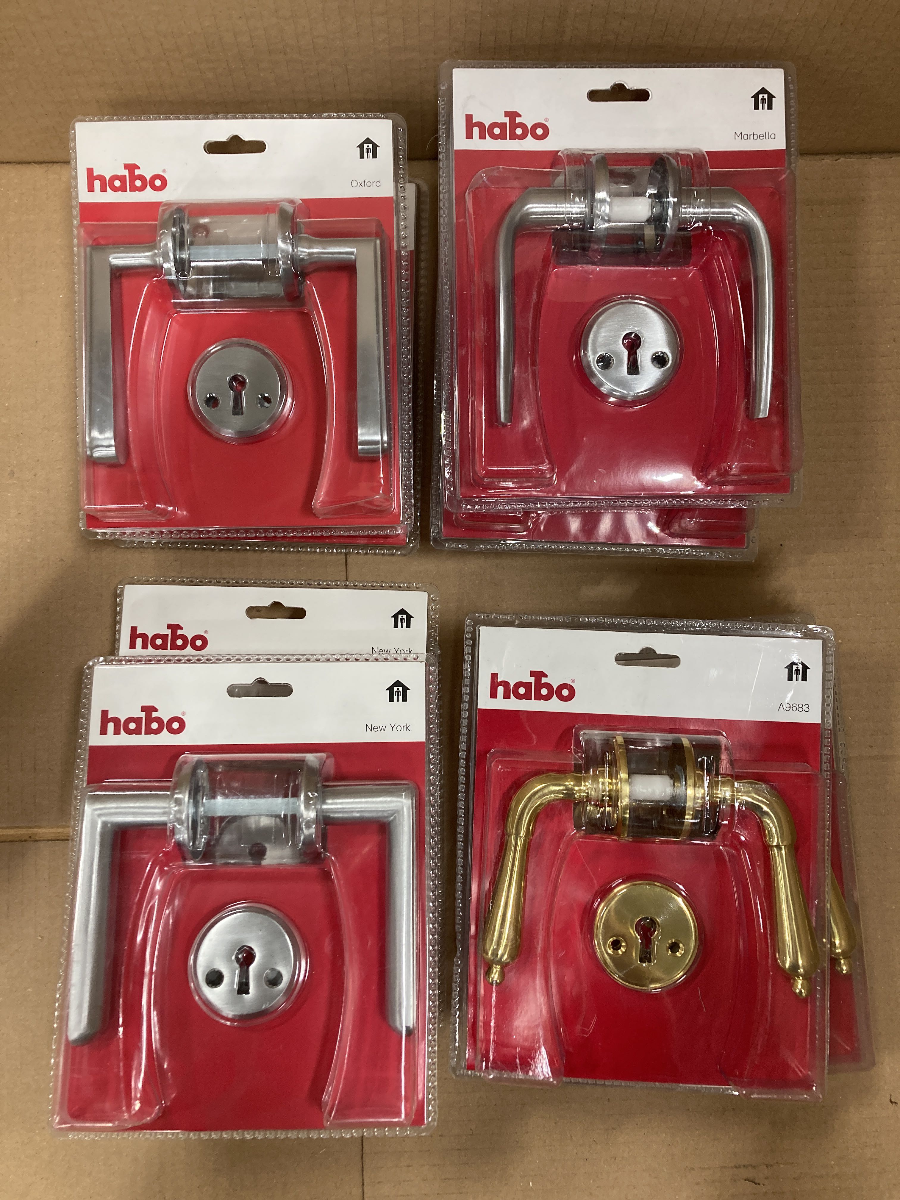 Assortment with interior door handle Habo - PS Auction - We value the ...