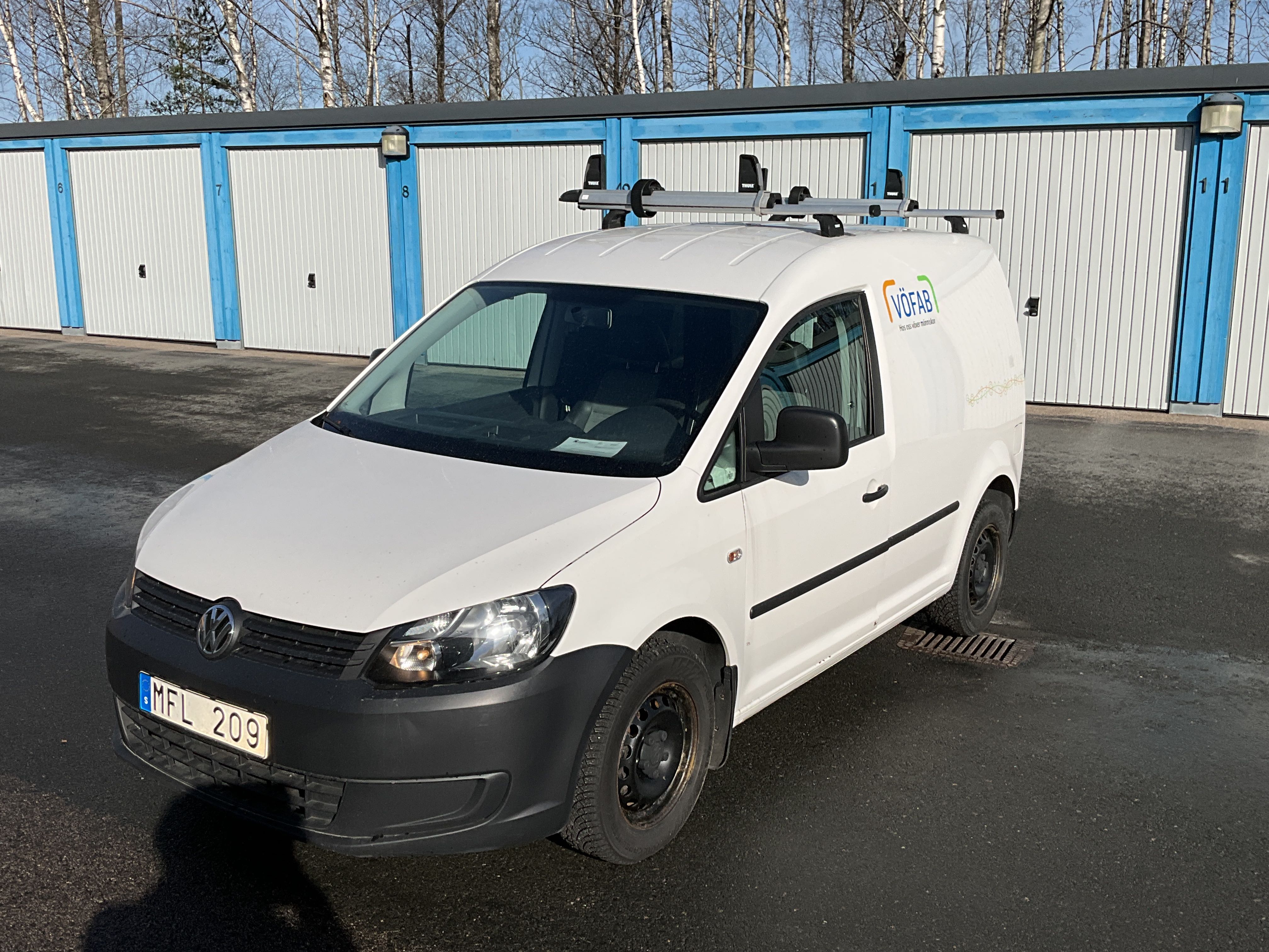 Rep objekt Volkswagen Caddy Skåpbil 2.0 EcoFuel Manuell, 109hk, 2012 ...