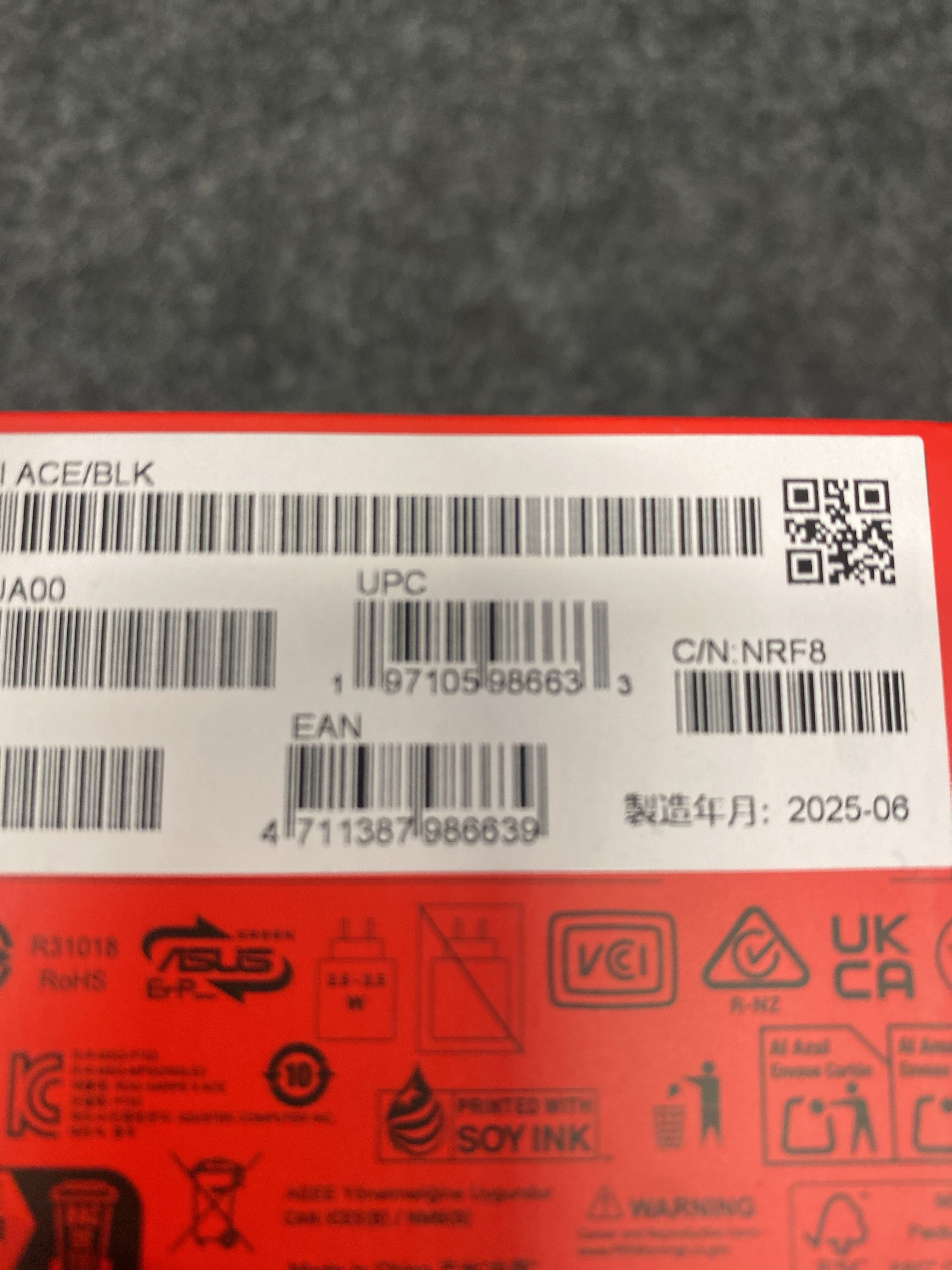 Wireless Gaming Mouse Asus ROG Harpe II Ace (black) - PS Auction - We ...