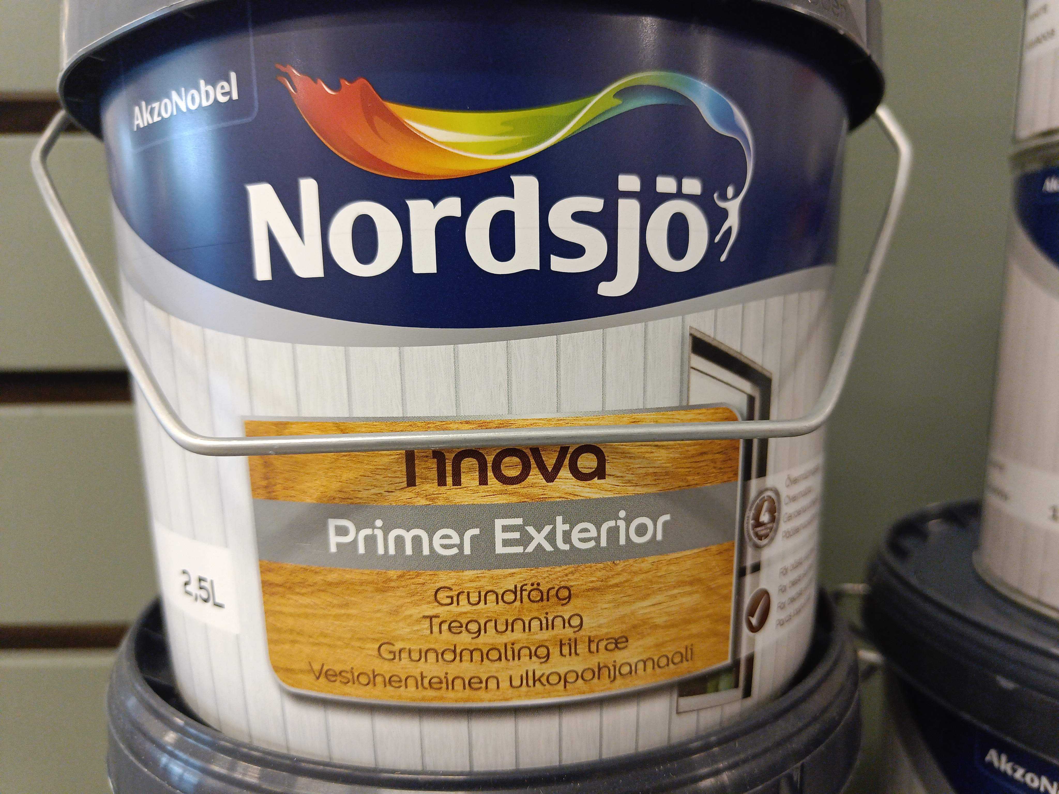 Grundfärg Nordsjö Tinova Primer Exterior - 18st - Auktioner online ...