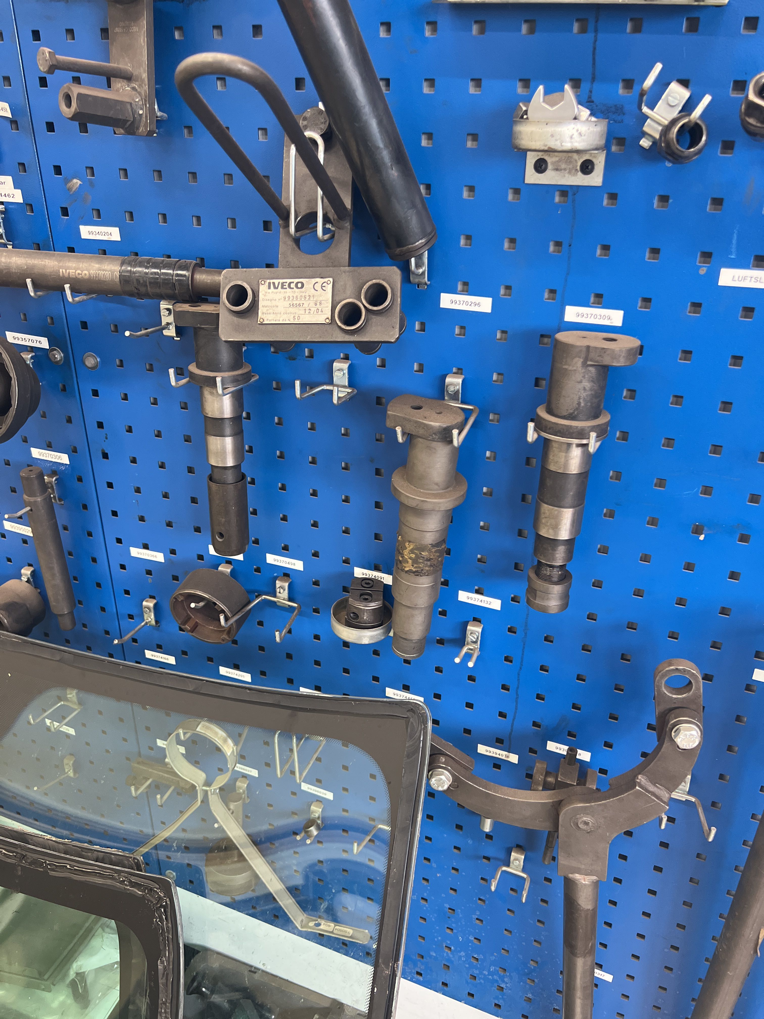 Tool boards with various special tools - PS Auction - We value the ...