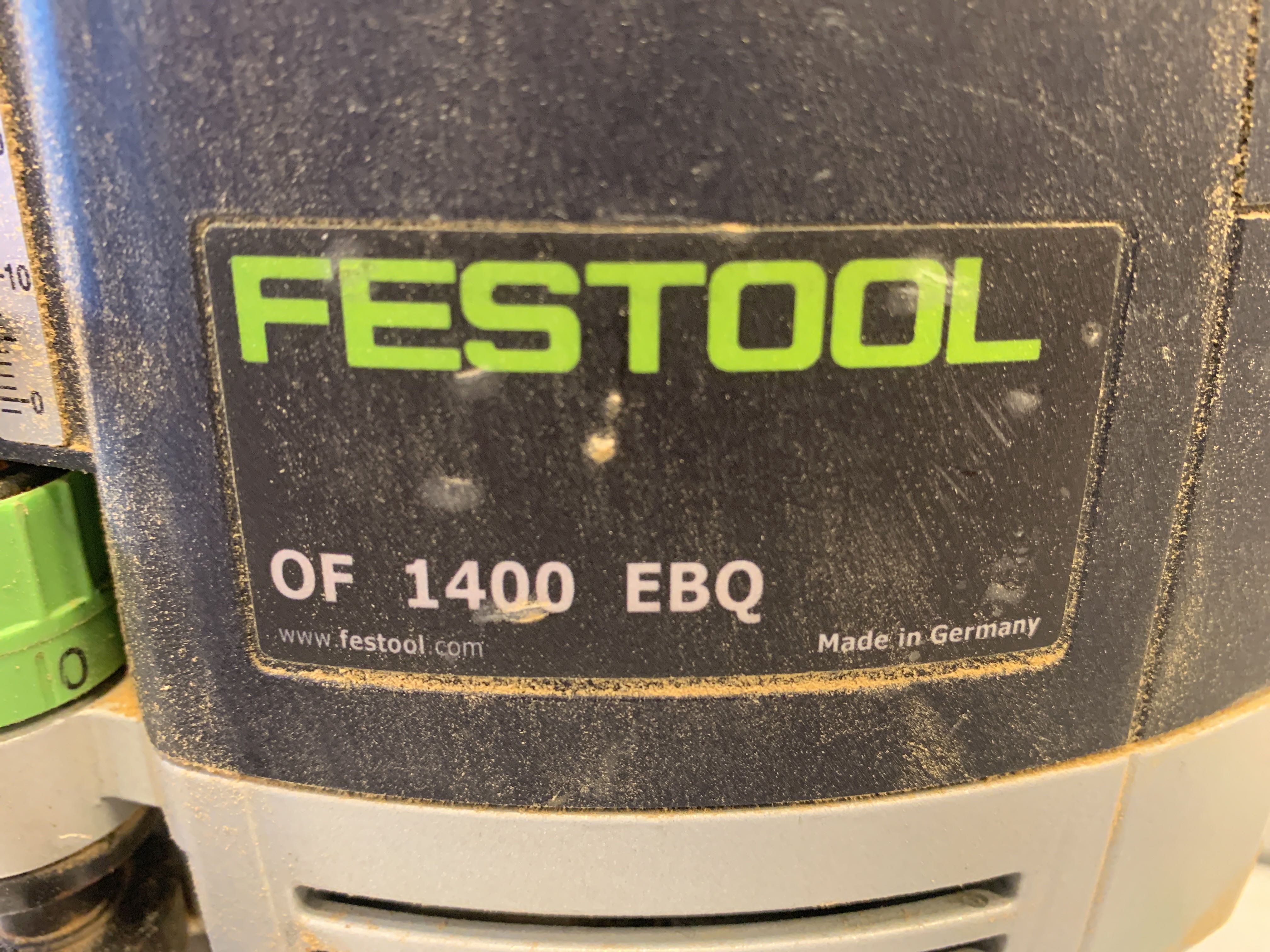 Handöverfräs Festool OF 1400 EBQ - Auktioner online - Nätauktioner ...
