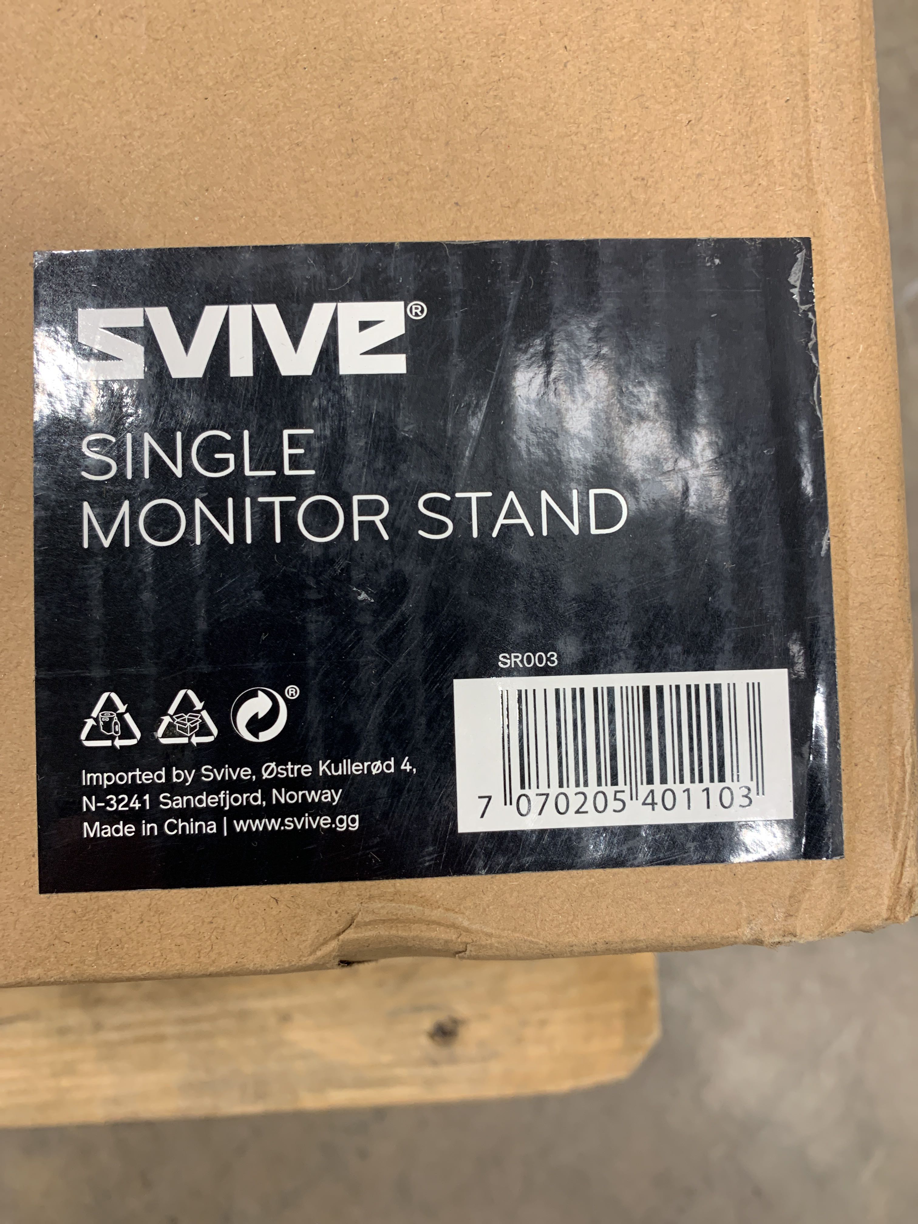 Svive racing single monitor stand - PS Auction - We value the future ...