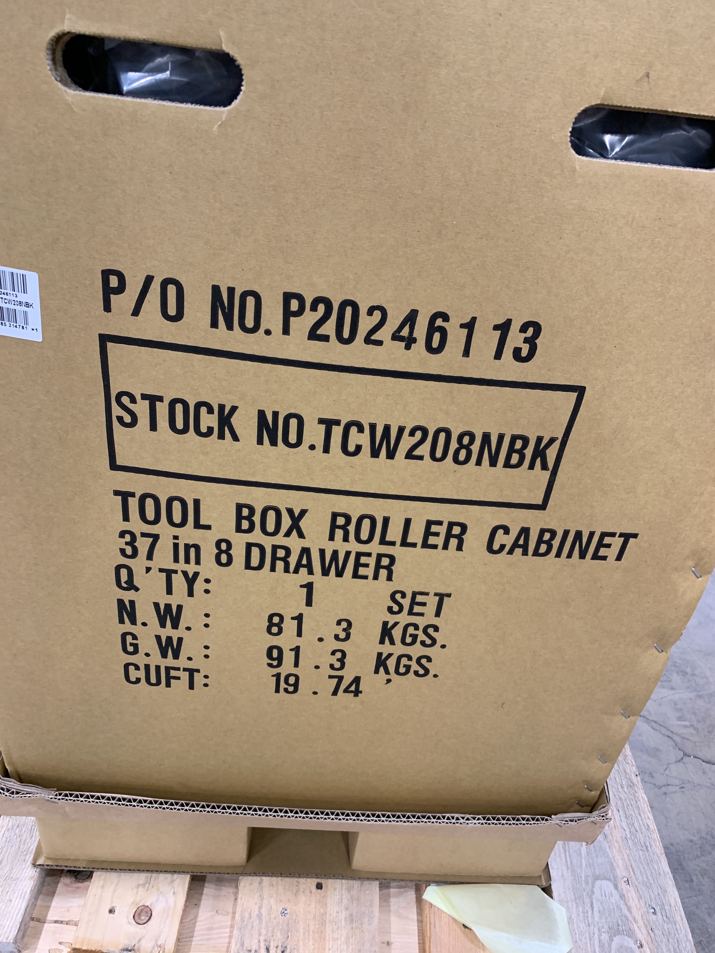 Tool trolley Teng Tools TCW208NBK - PS Auction - We value the future ...