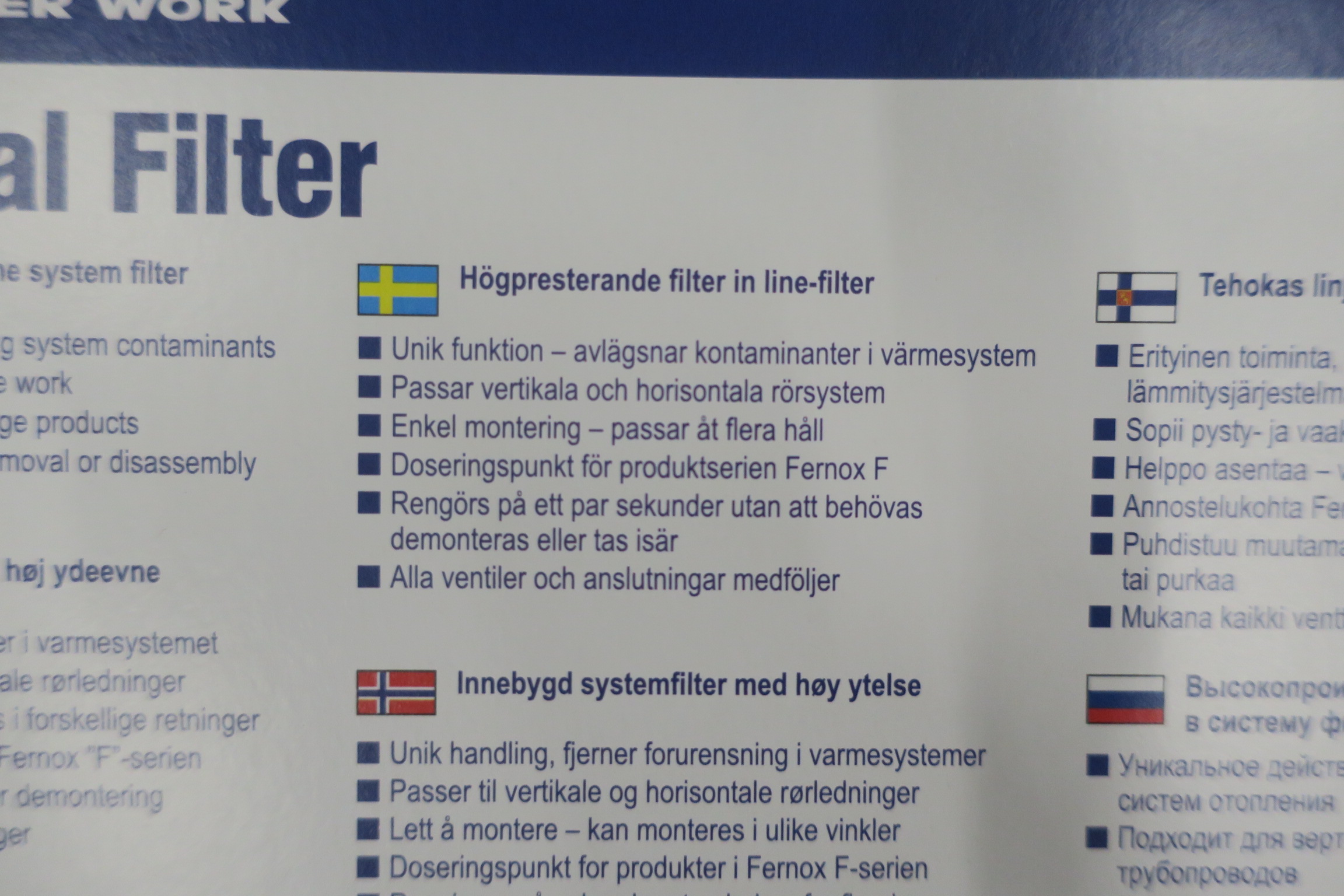 Hydrocyclonic filter Fernox TF1 Total filter 22 mm - PS Auction - We ...