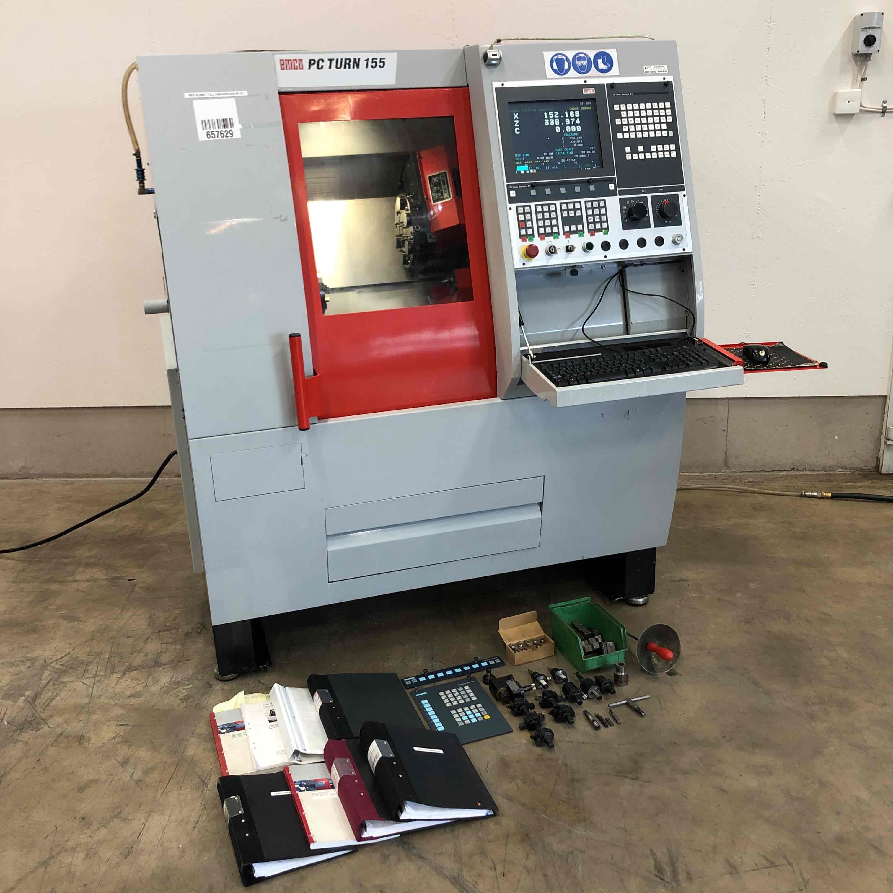CNC Lathe Emco PC Turn 155 - PS Auction - We value the future - Largest ...