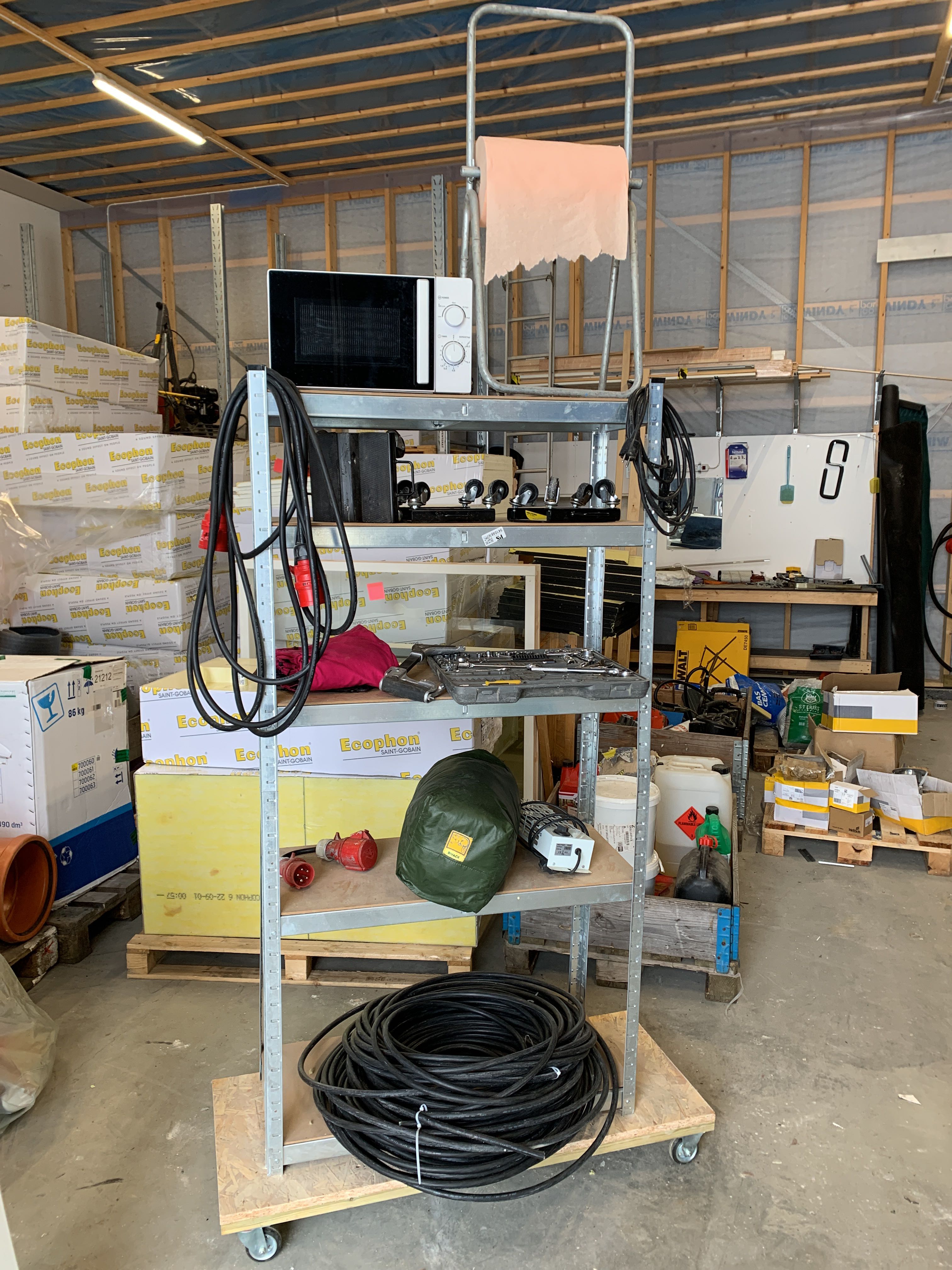 Storage shelf with contents - PS Auction - We value the future ...