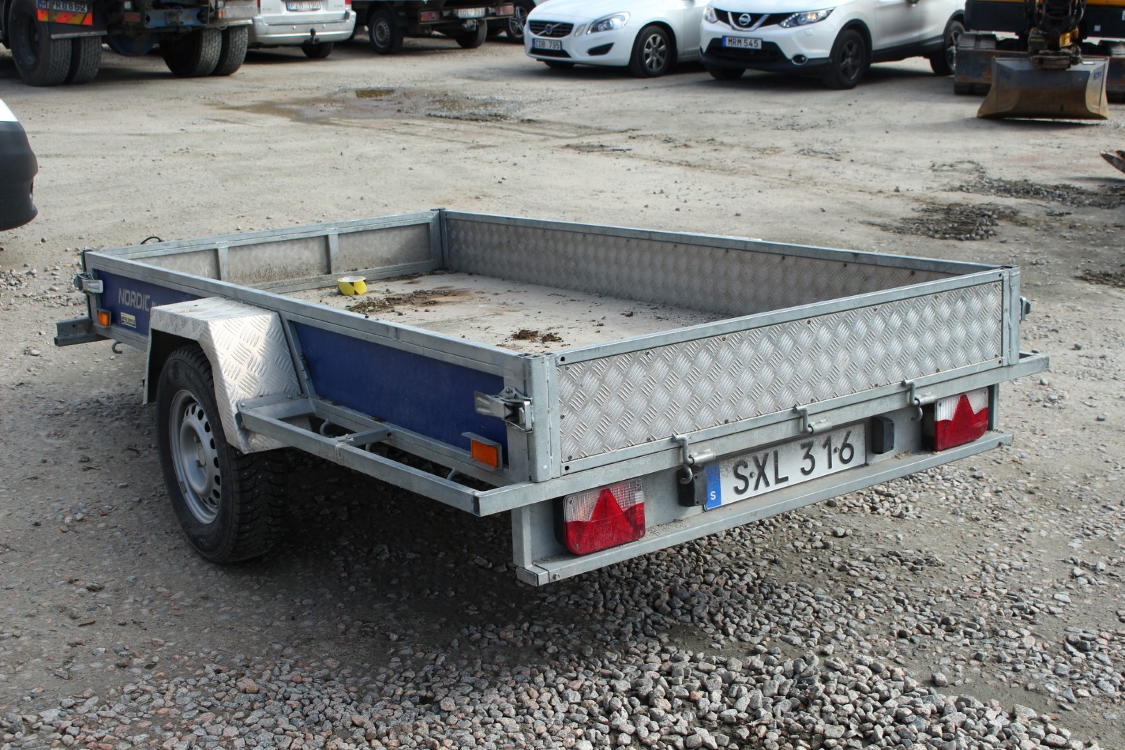 Släpvagn Nordic Blue Line -14 - Auktioner online - Nätauktioner ...