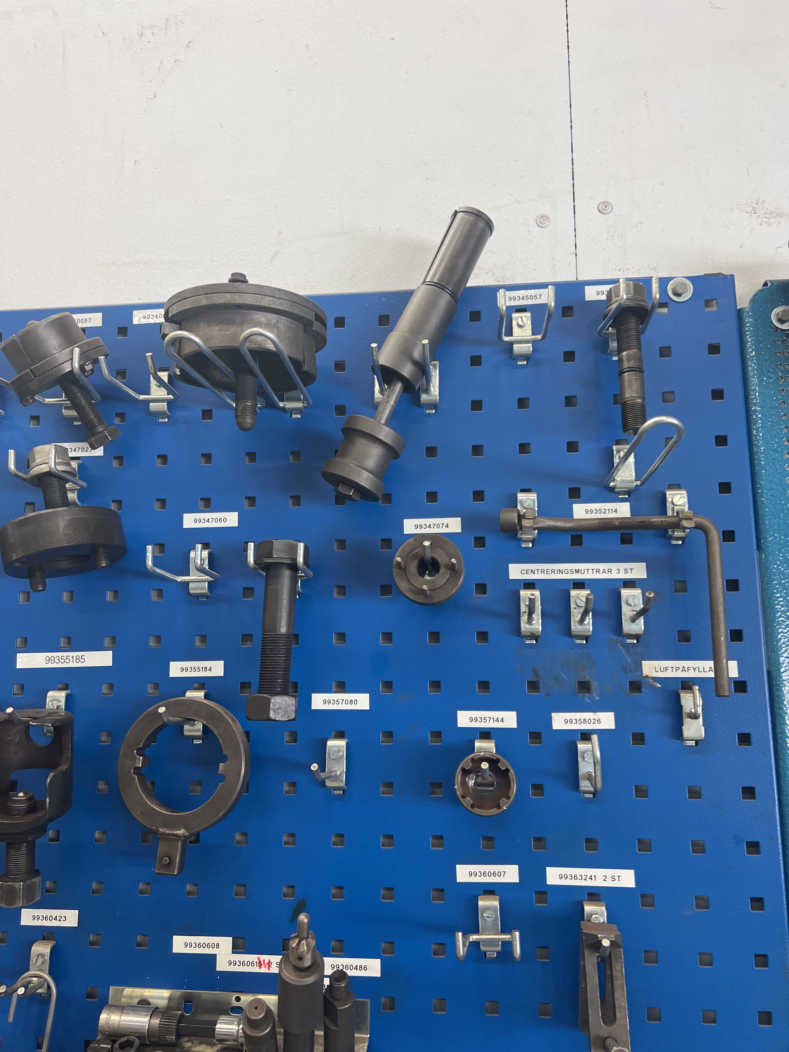 Tool boards with various special tools - PS Auction - We value the ...