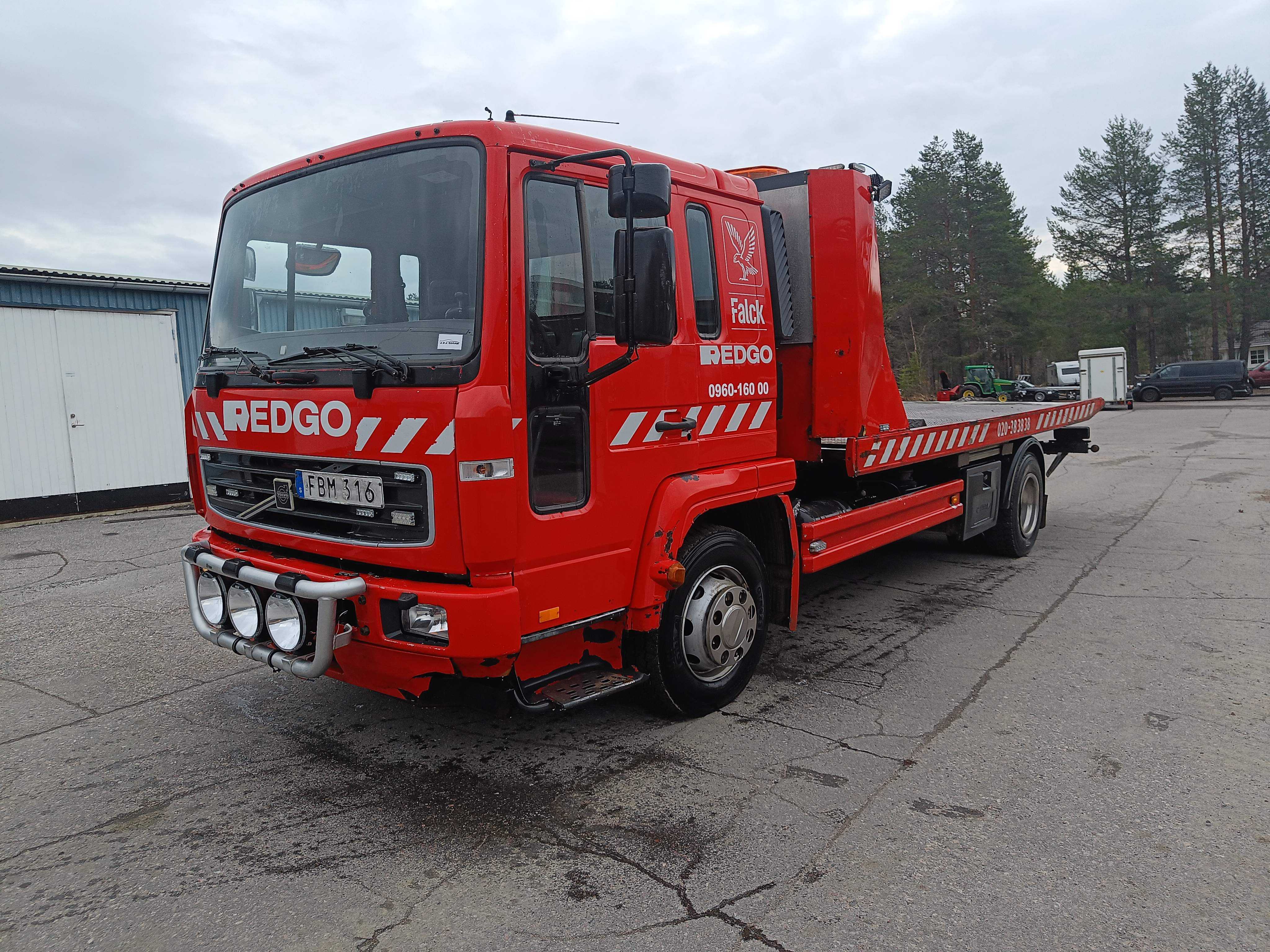 Flatbed truck Volvo FL6H -2005 - PS Auction - We value the future ...