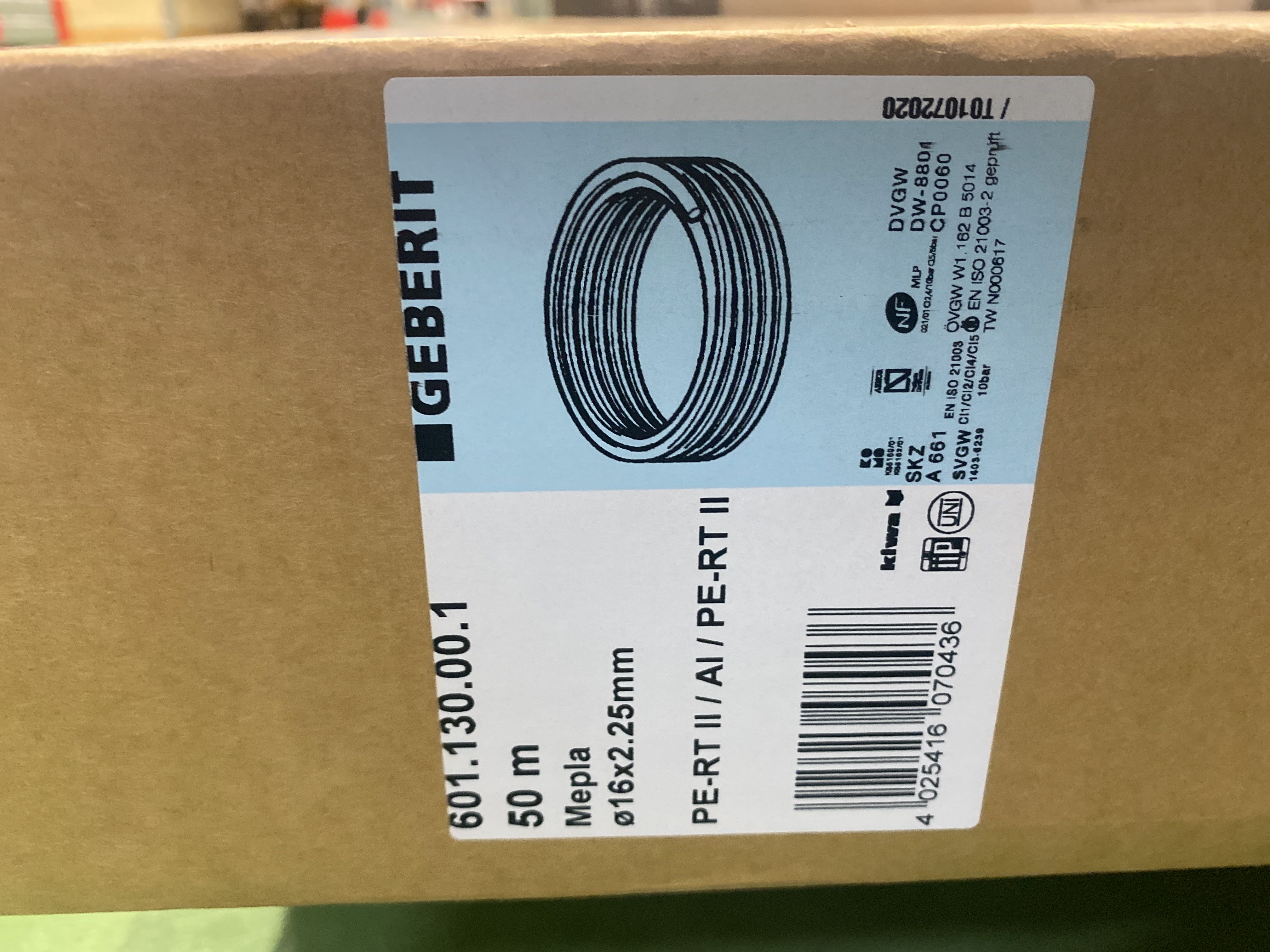 Kombirör Mepla 16mm 50m - Auktioner online - Nätauktioner & Konkursauktioner | PS Auction