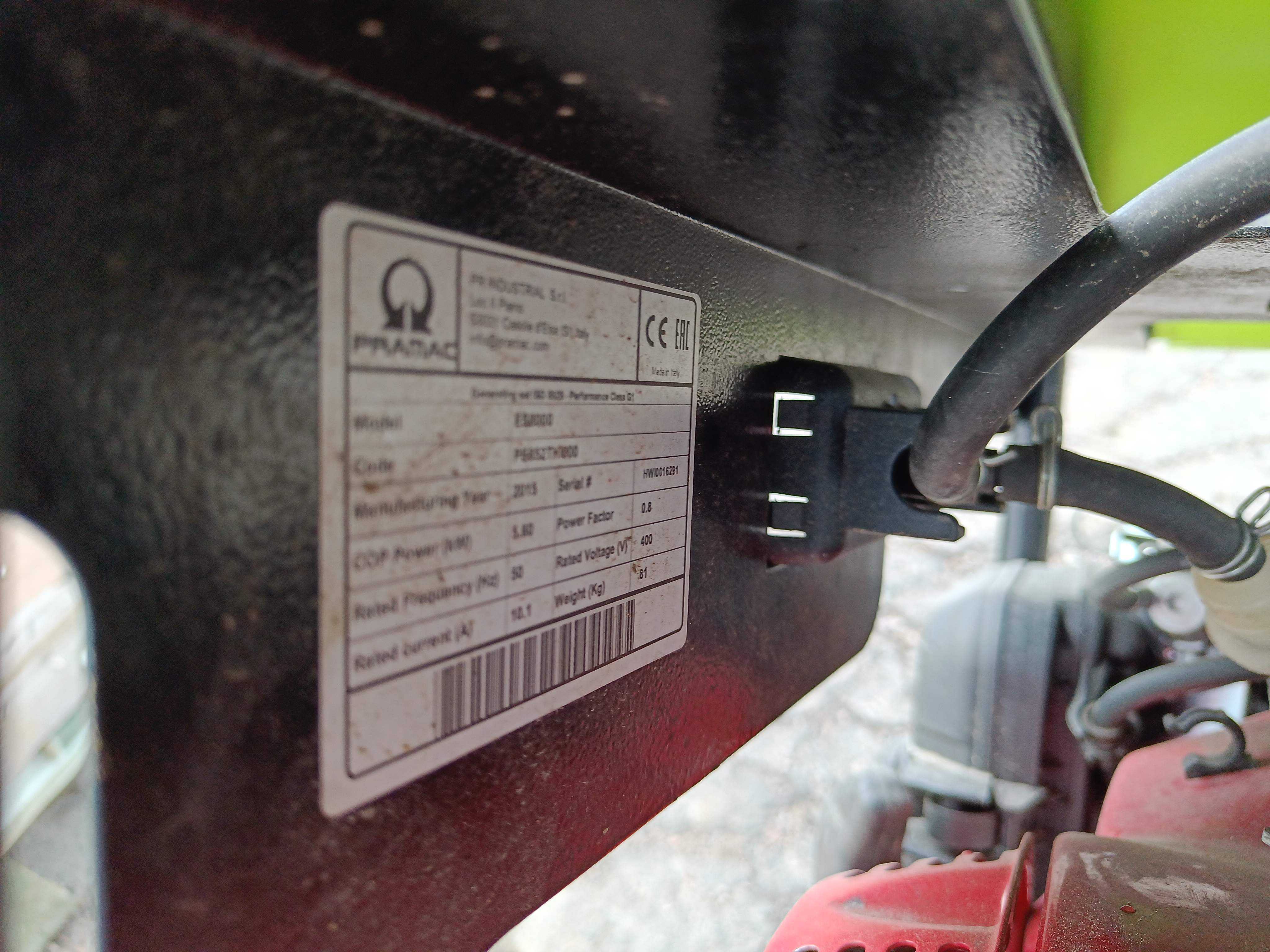 Power plant Pramac ES8000 - PS Auction - We value the future - Largest in net auctions