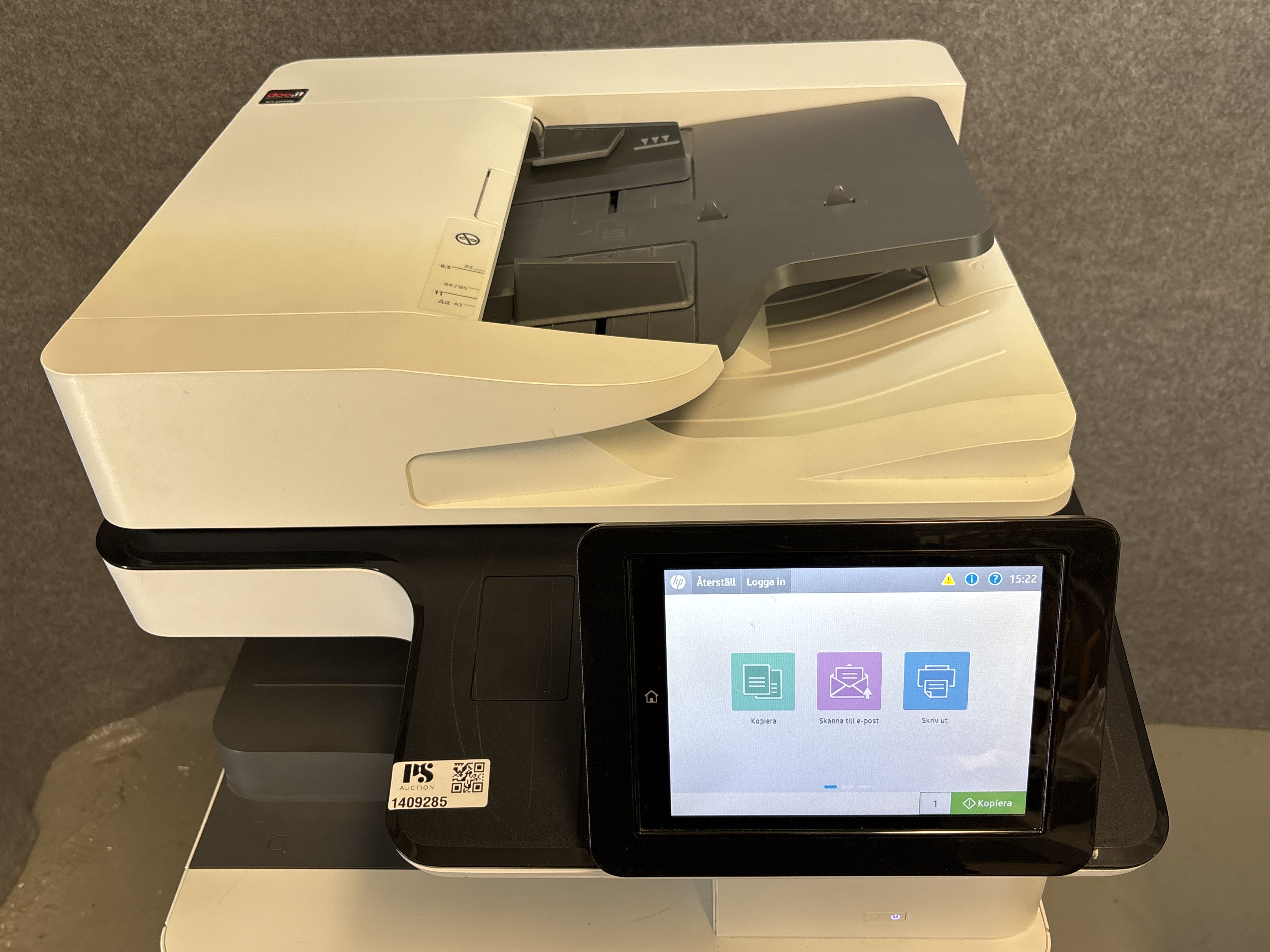 Multifunktionsskrivare, HP LaserJet Managed MFP E87640 - Auktioner ...