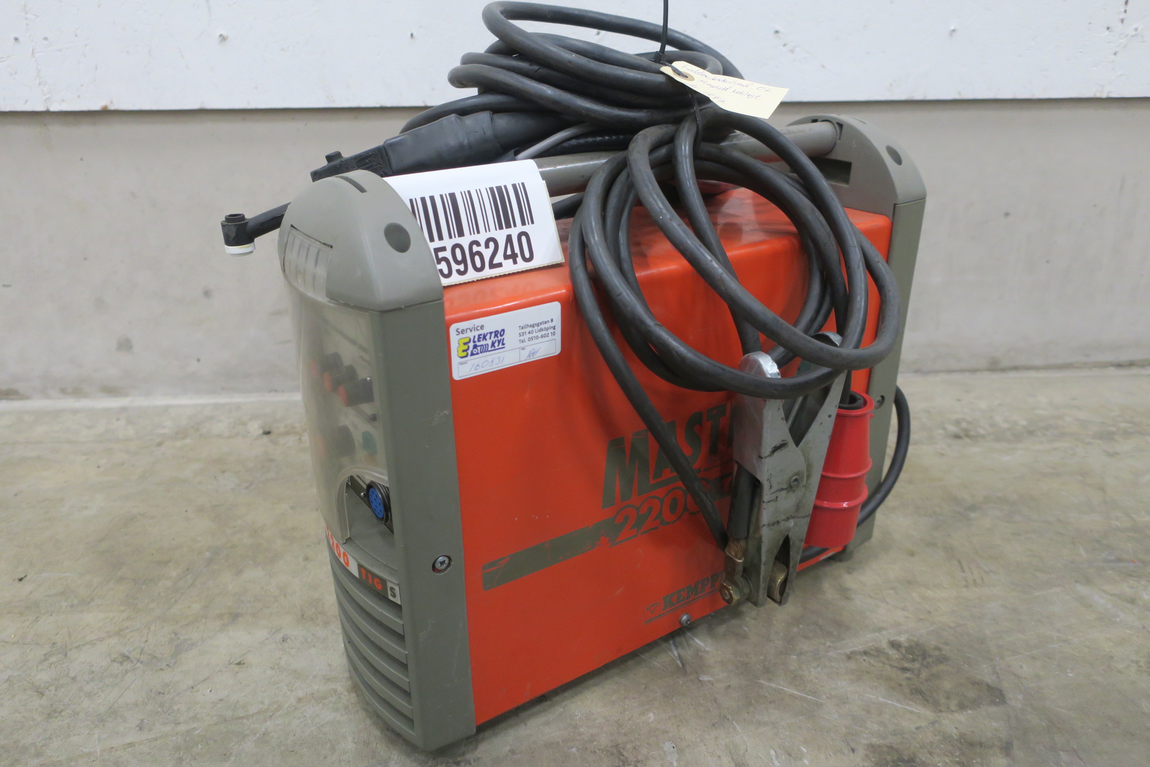 Tigwelder Kemppi MasterTig 2200 - PS Auction - We value the future ...