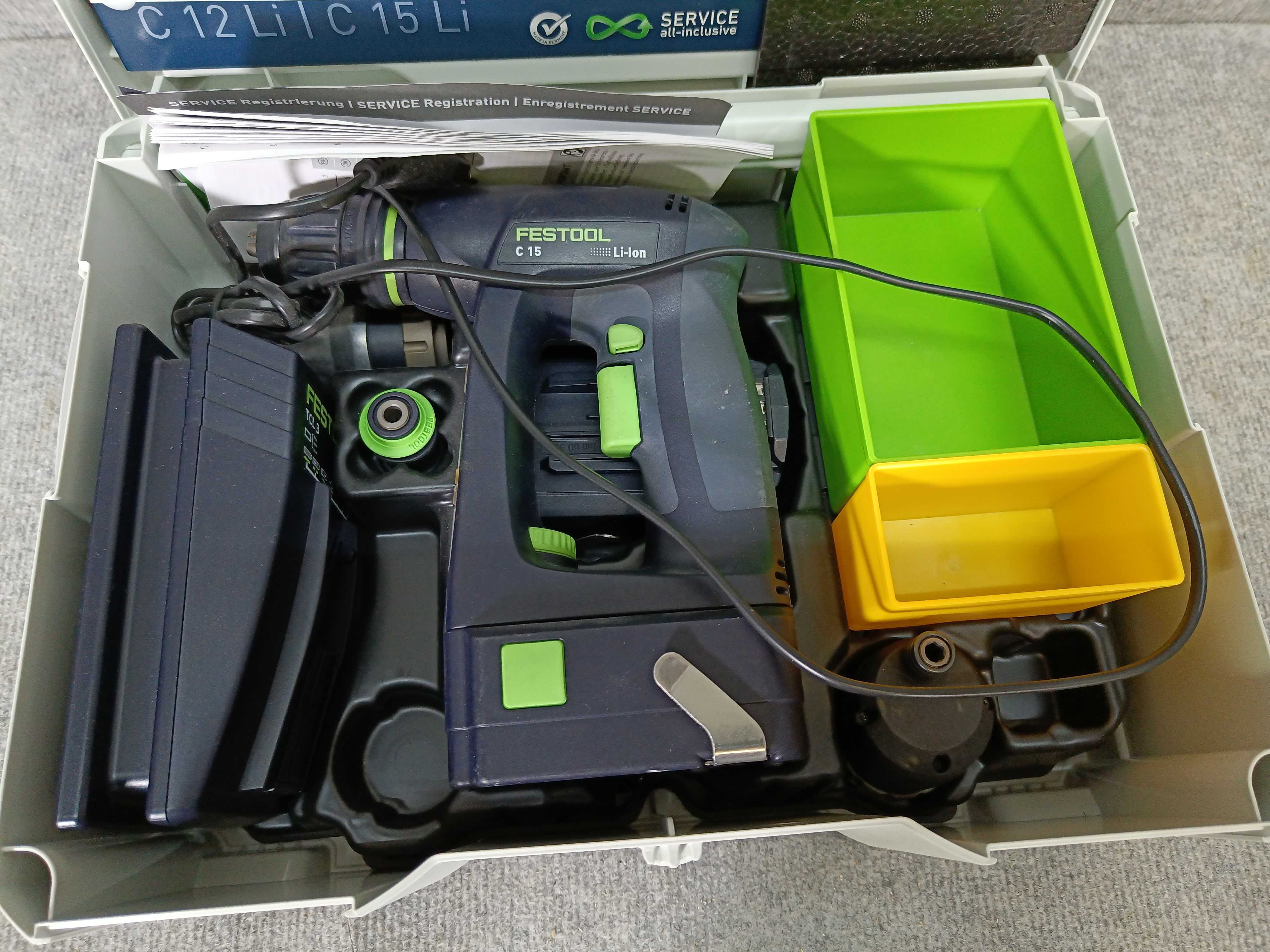 Drill screwdriver - Festool C 15 LI 4.2 Plus - PS Auction - We value the future - Largest in net ...