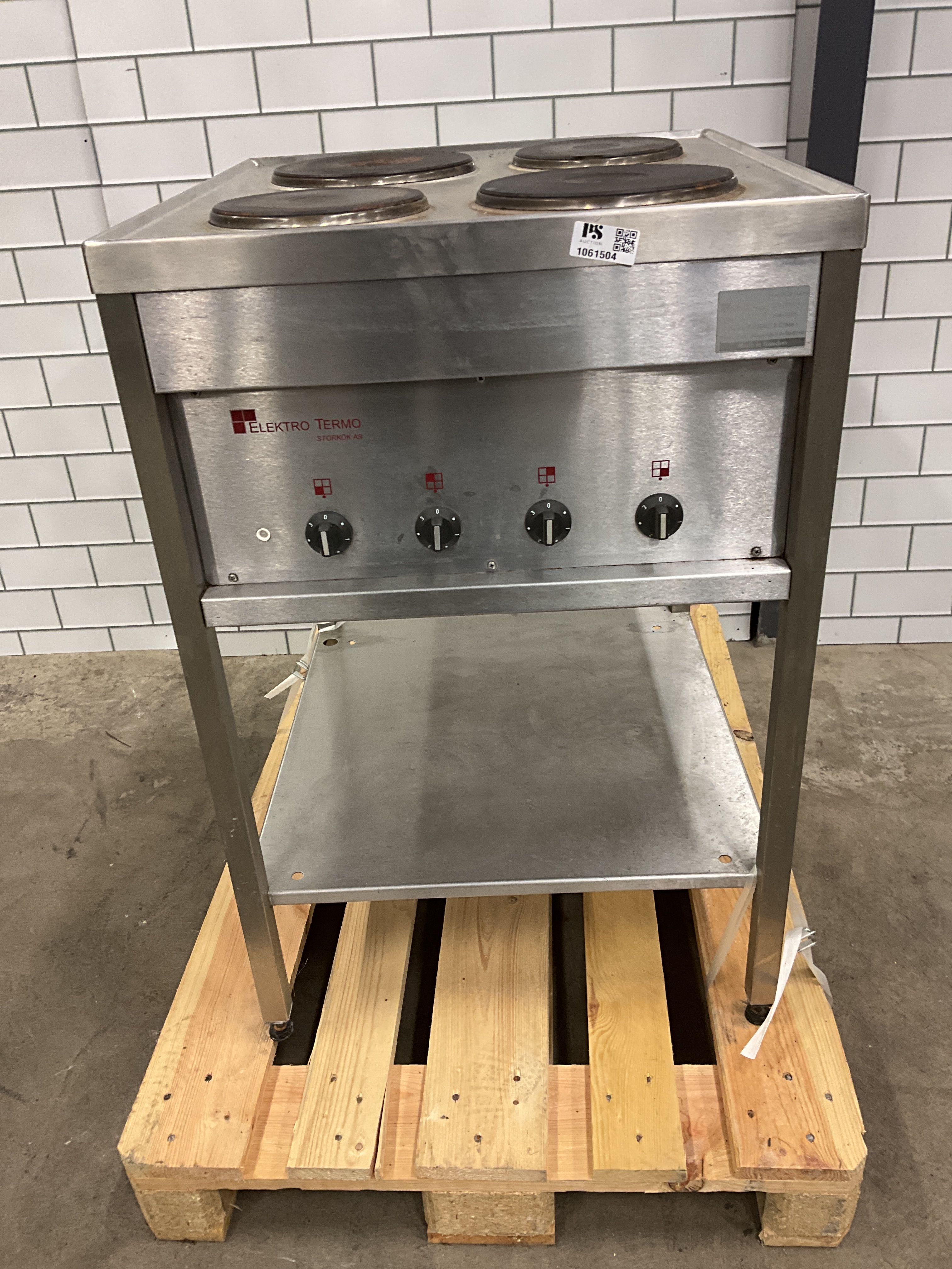 Stove Electro Termo 4 plates - PS Auction - We value the future ...