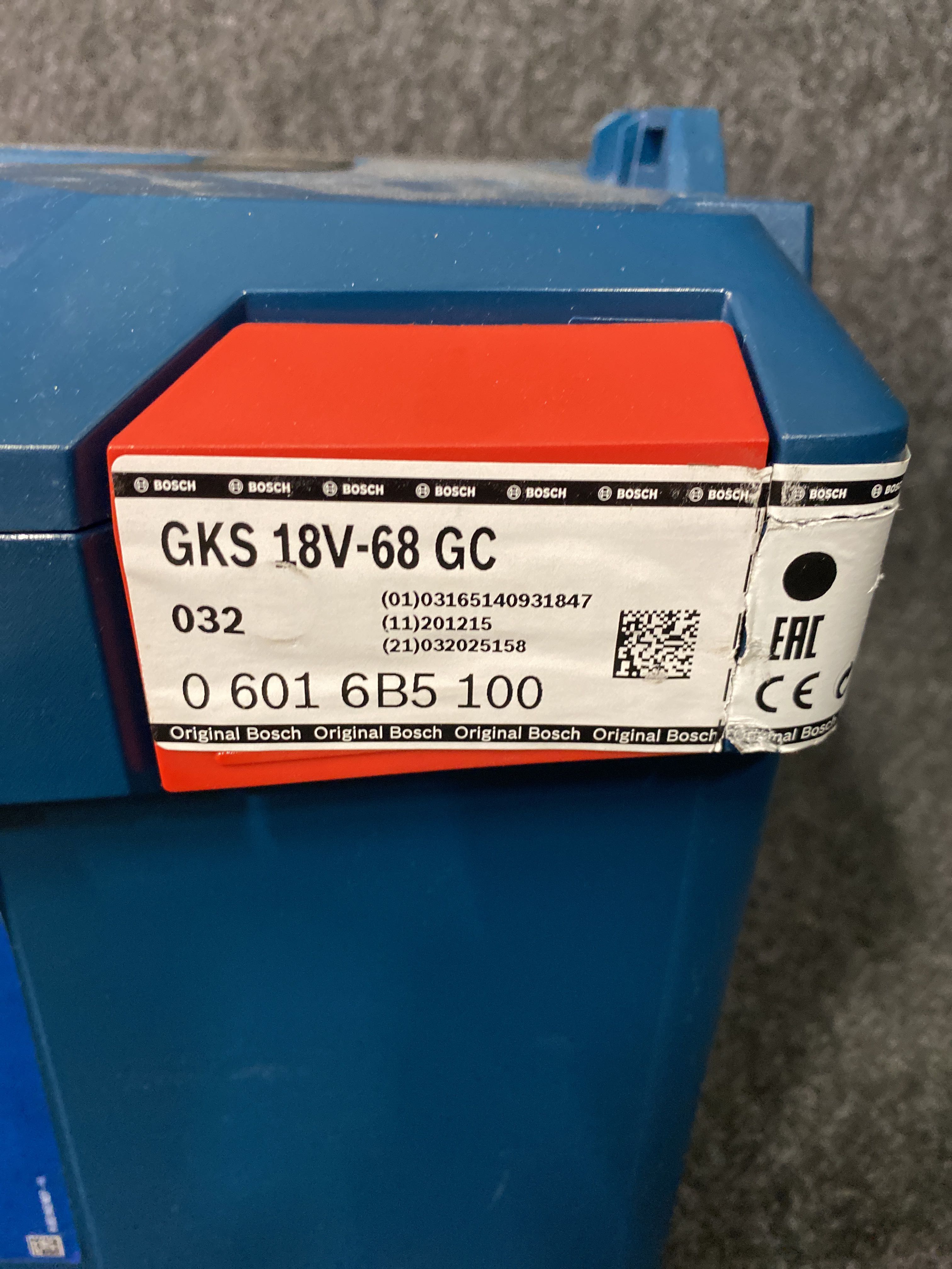 Circular saw Bosch GKS 18V-68 GC - PS Auction - We value the future ...