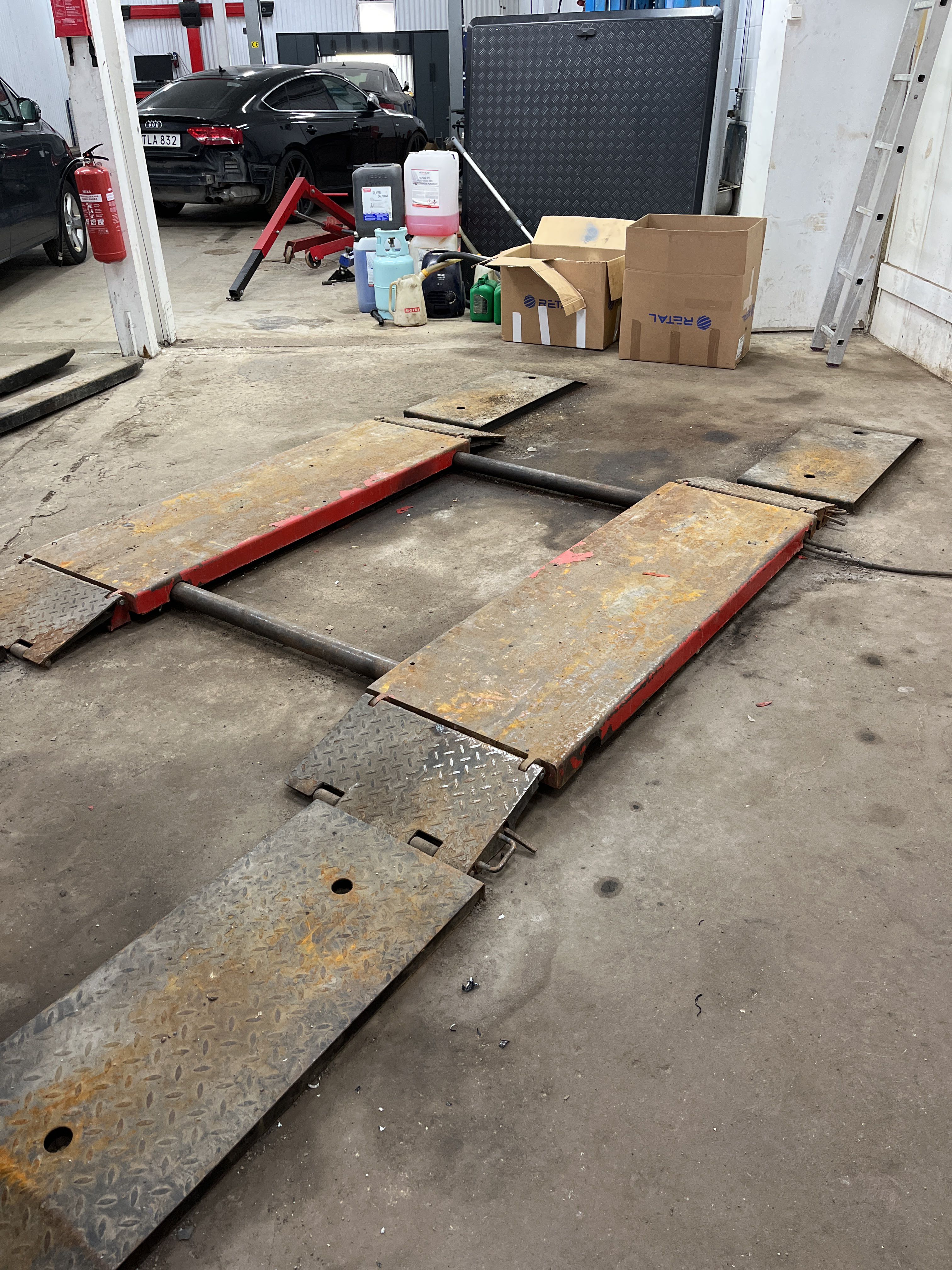 Saxlyft 3,5 Ton - Nitromac SS3500 - 2018 - Auktioner online ...