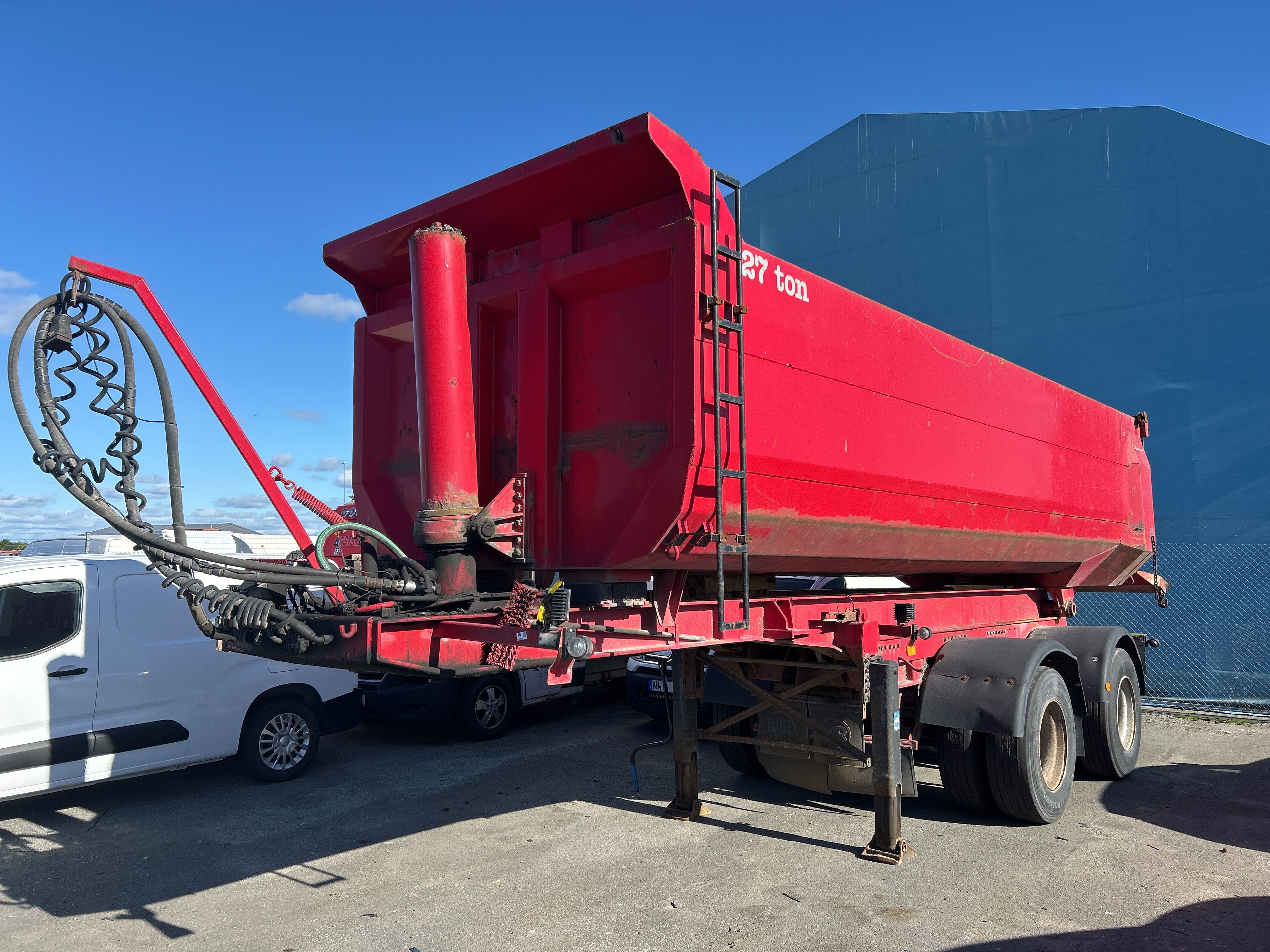 Berg/schakt-trailer RKPS-2-9350 JT -1994 - Auktioner online ...