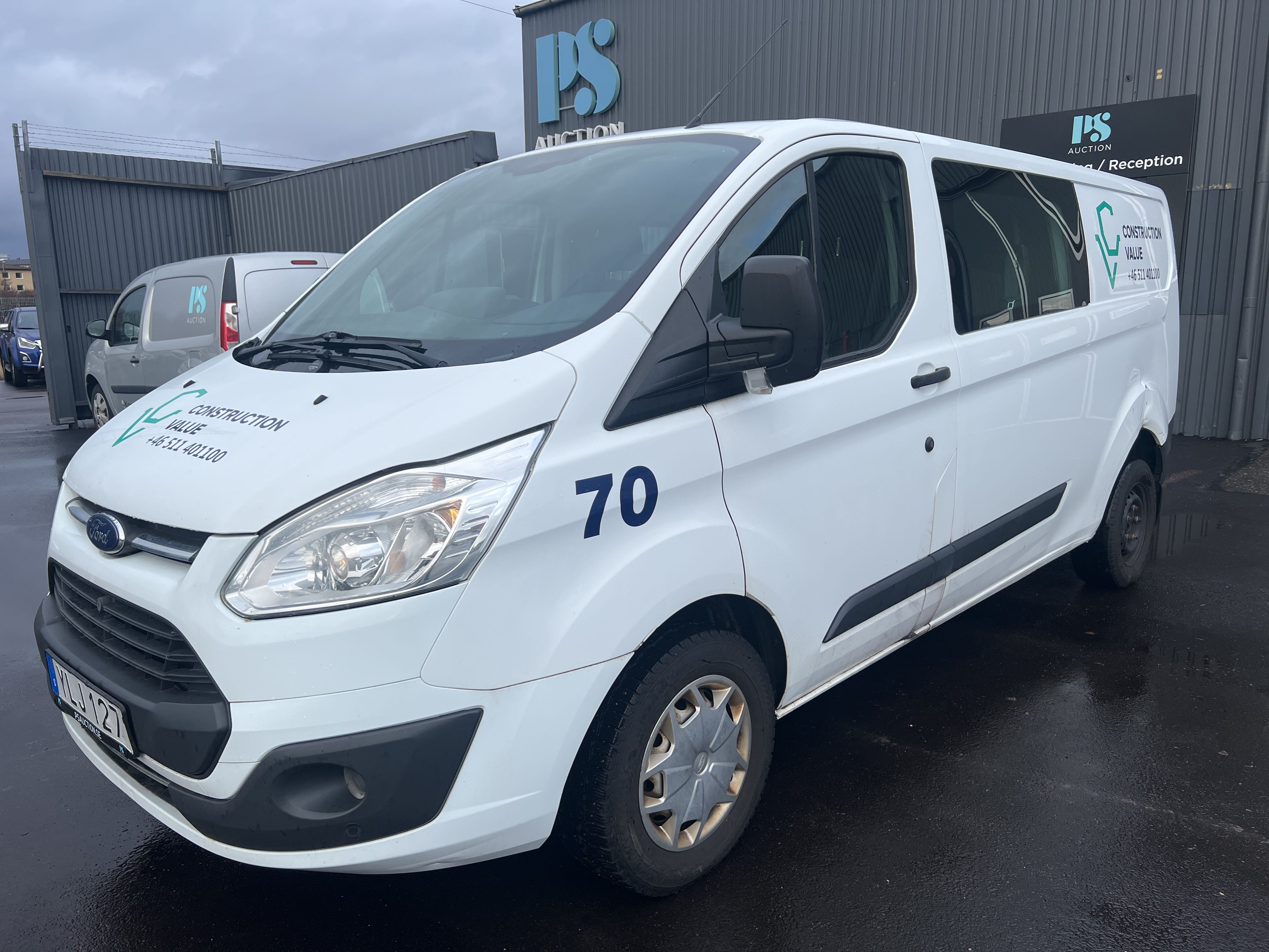 Ford Transit Custom 310 Crew Van 2.0 TDCi - 2017 - PS Auction - We ...
