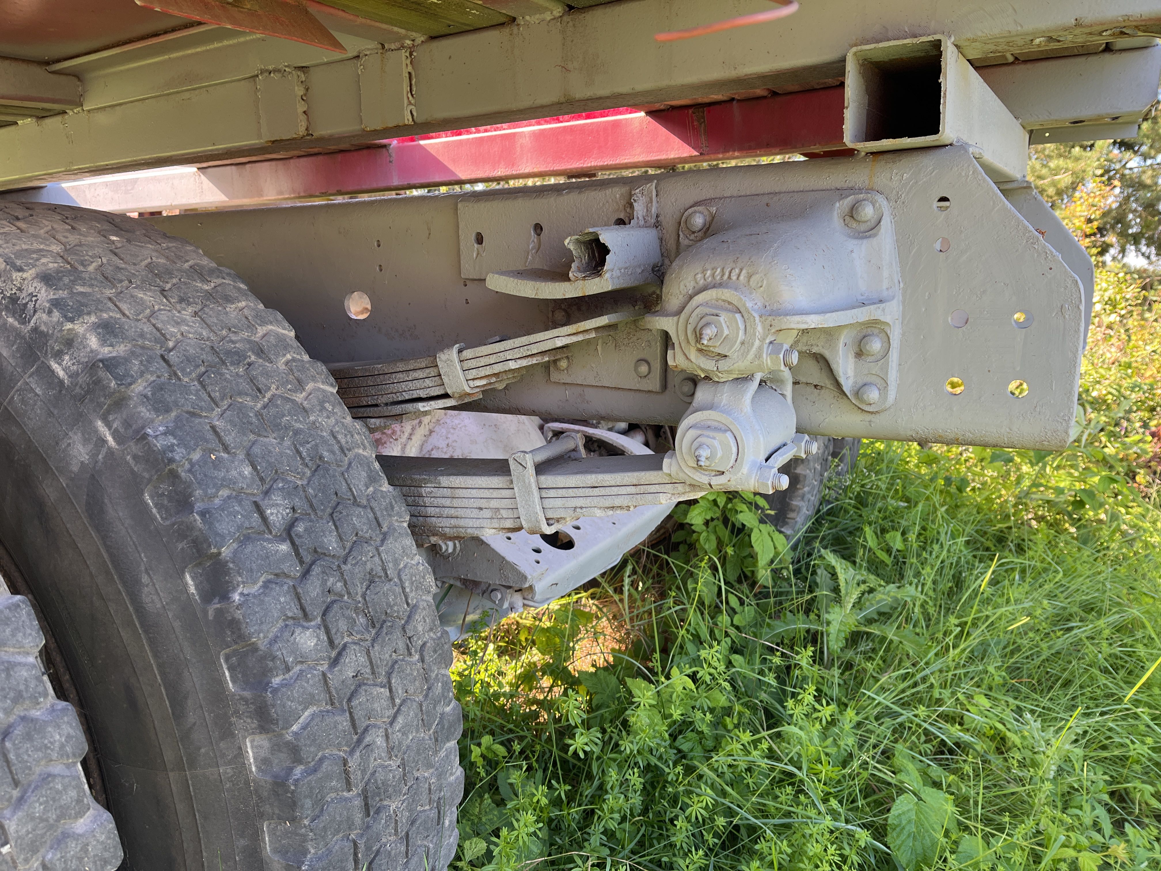 Tractor trailer 8-10T - PS Auction - We value the future - Largest in ...