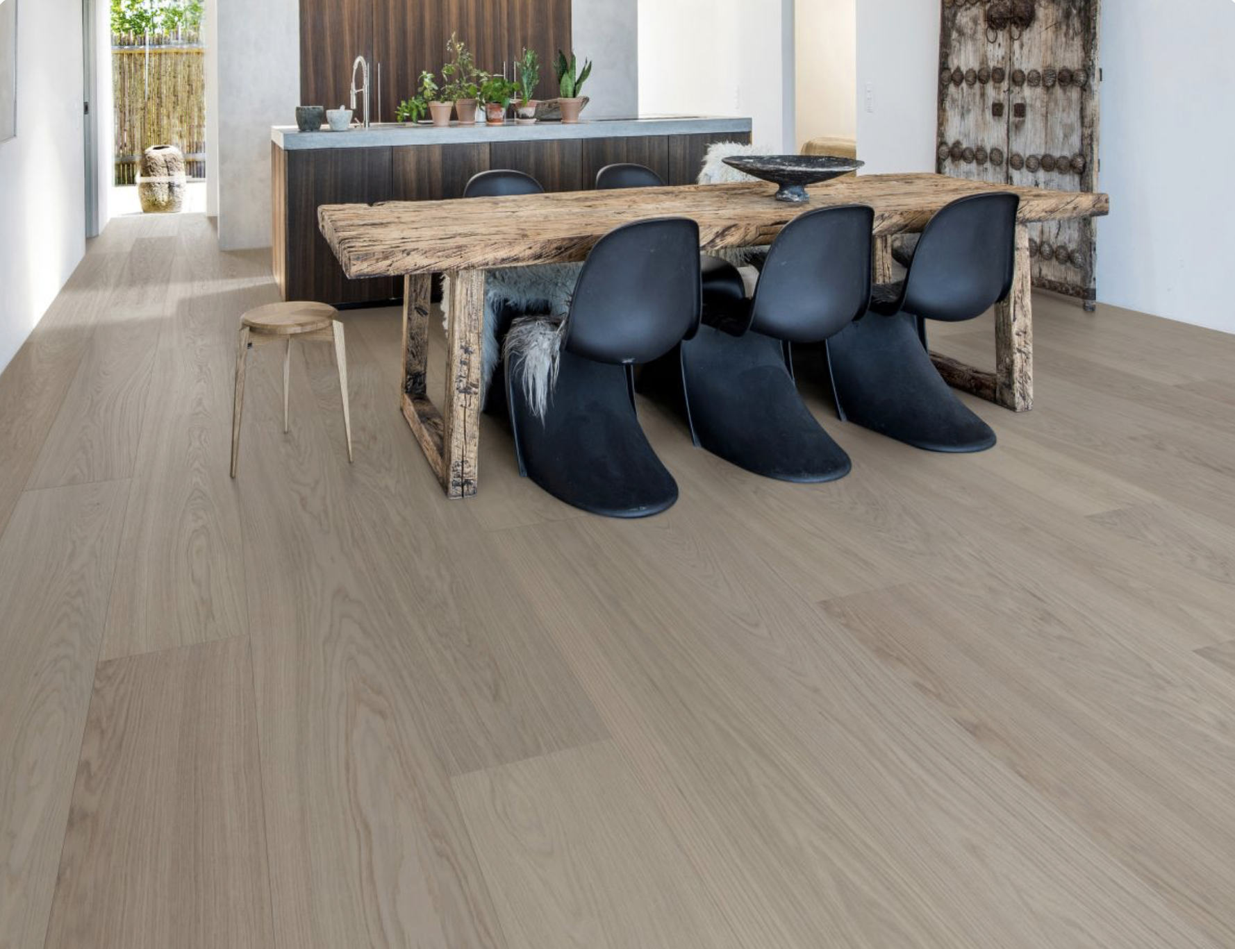 Ekgolv mattlack, Earth Grey, Woodura, XXL, 1-stav, 5G-klick, Select ...