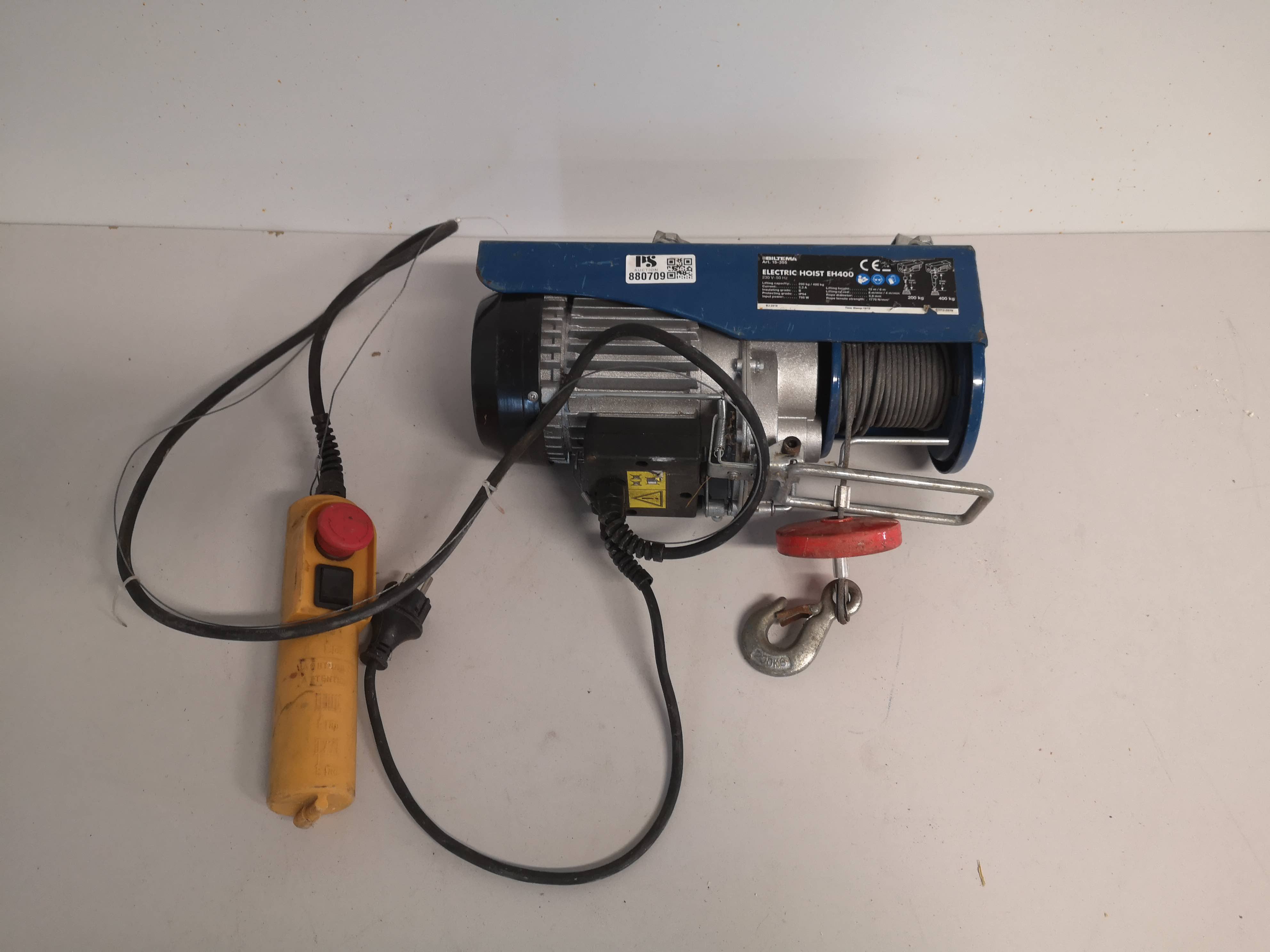 Lifting winch Biltema EH400 - PS Auction - We value the future ...