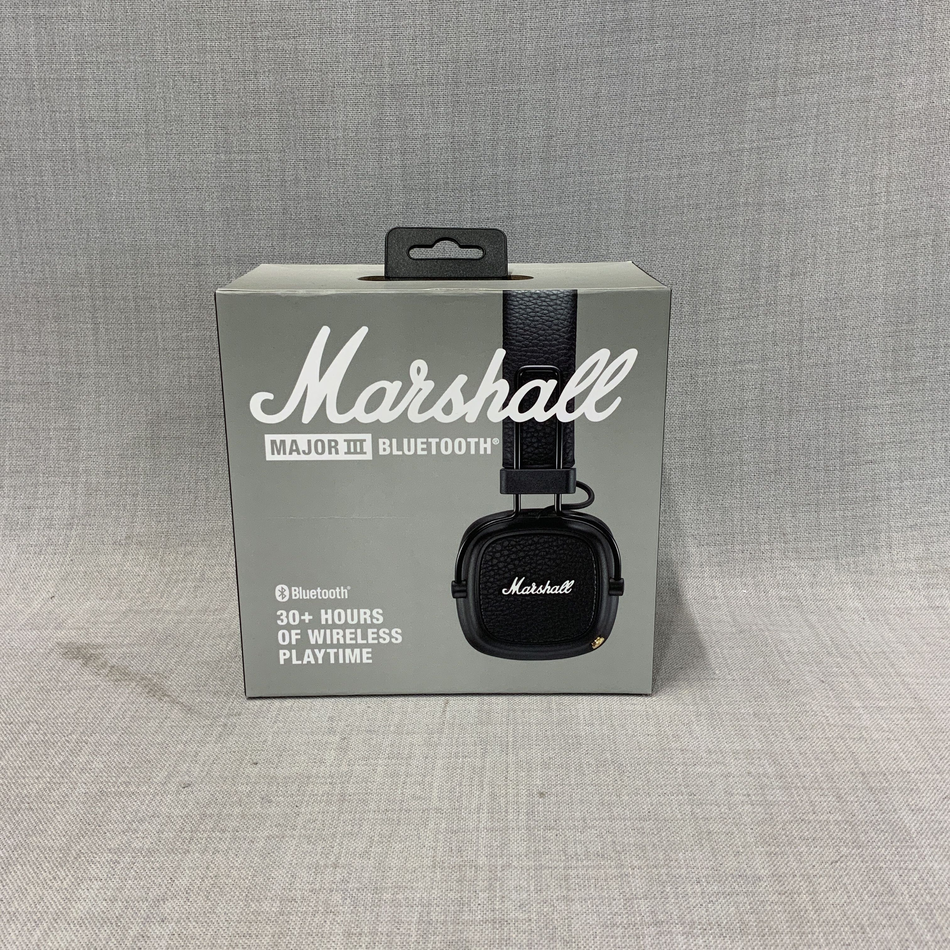 Headphones Marshall Major III BT - Black - PS Auction - We value the ...
