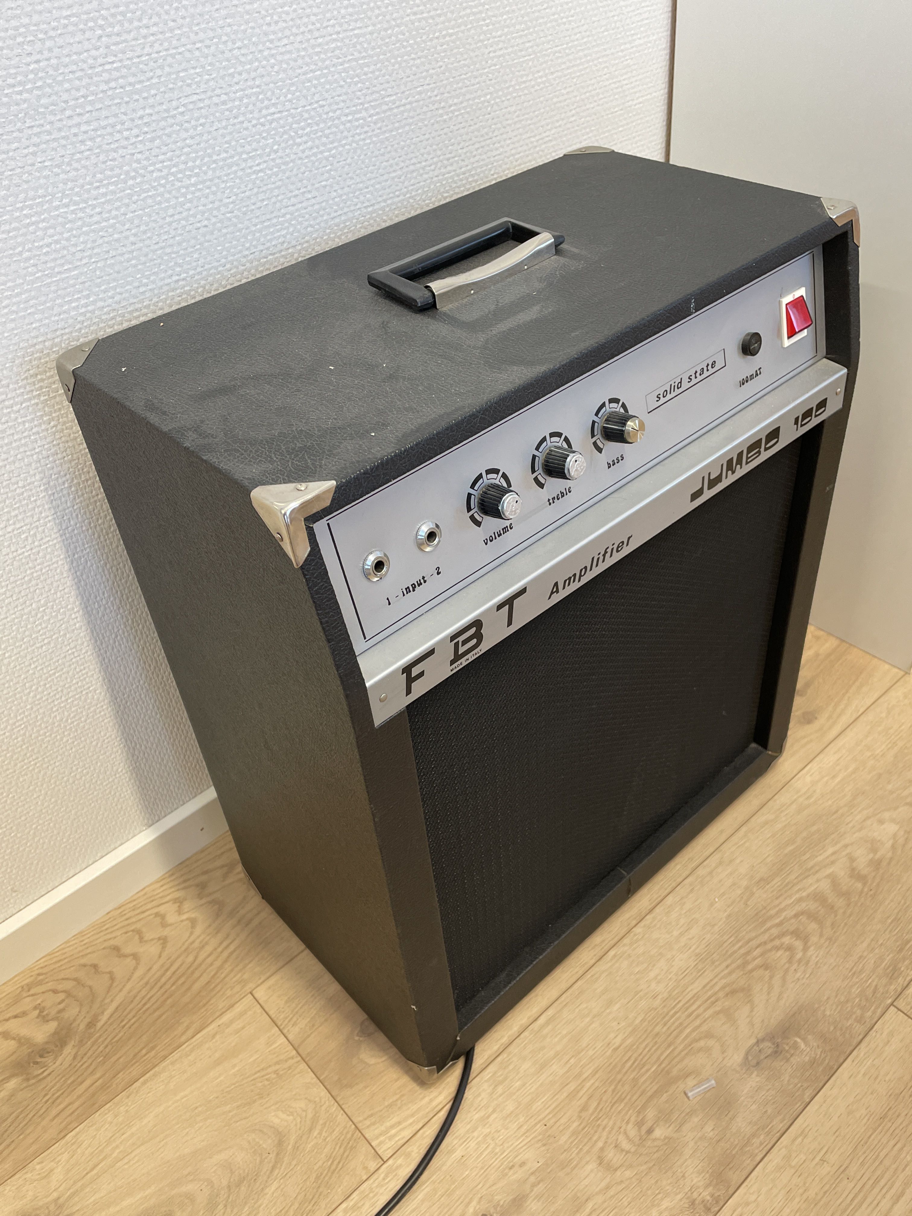 Guitar amplifier FBT Jumbo 100 - PS Auction - We value the future ...
