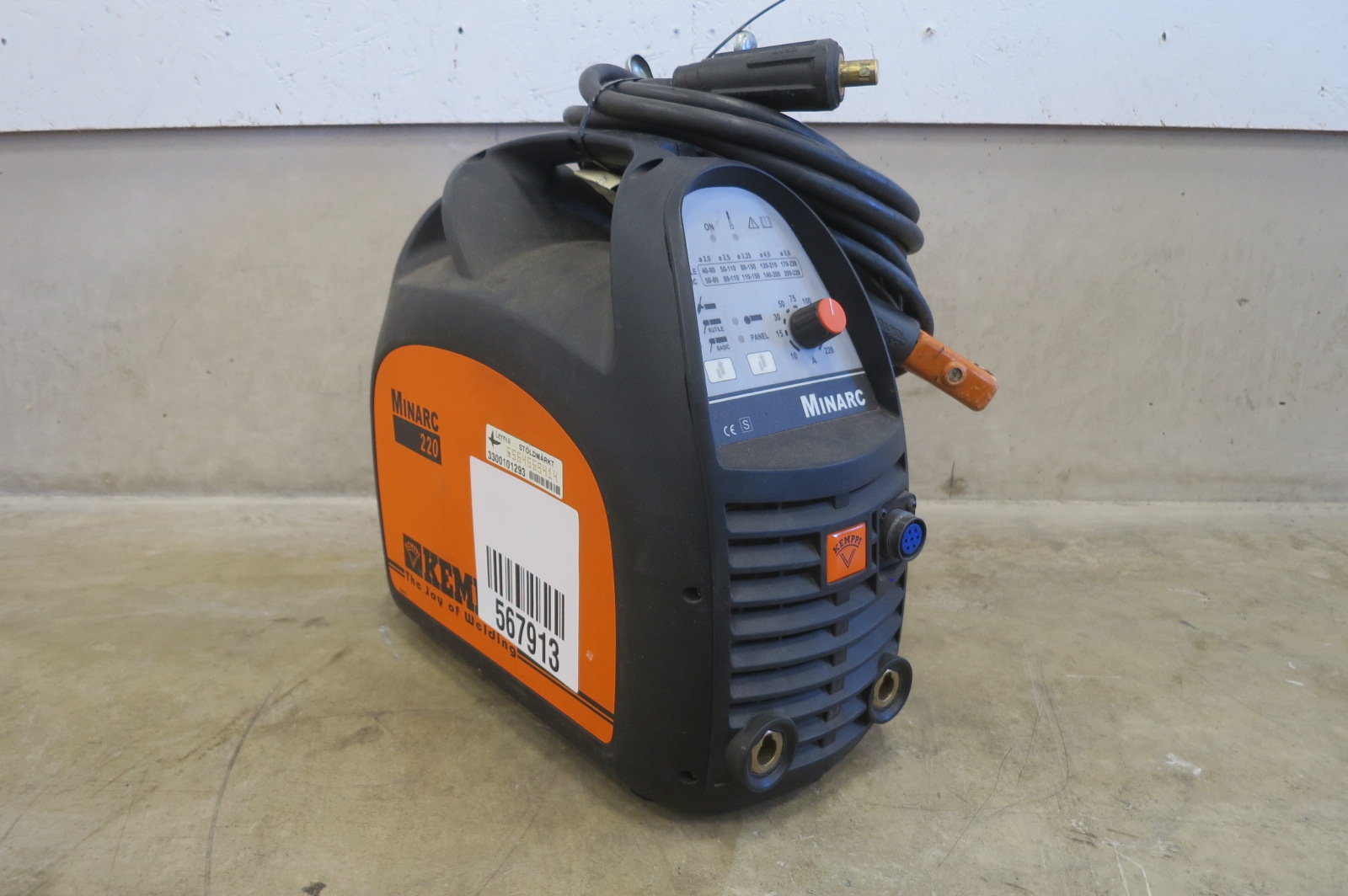 MMA welder Kemppi Minarc 220 - PS Auction - We value the future ...