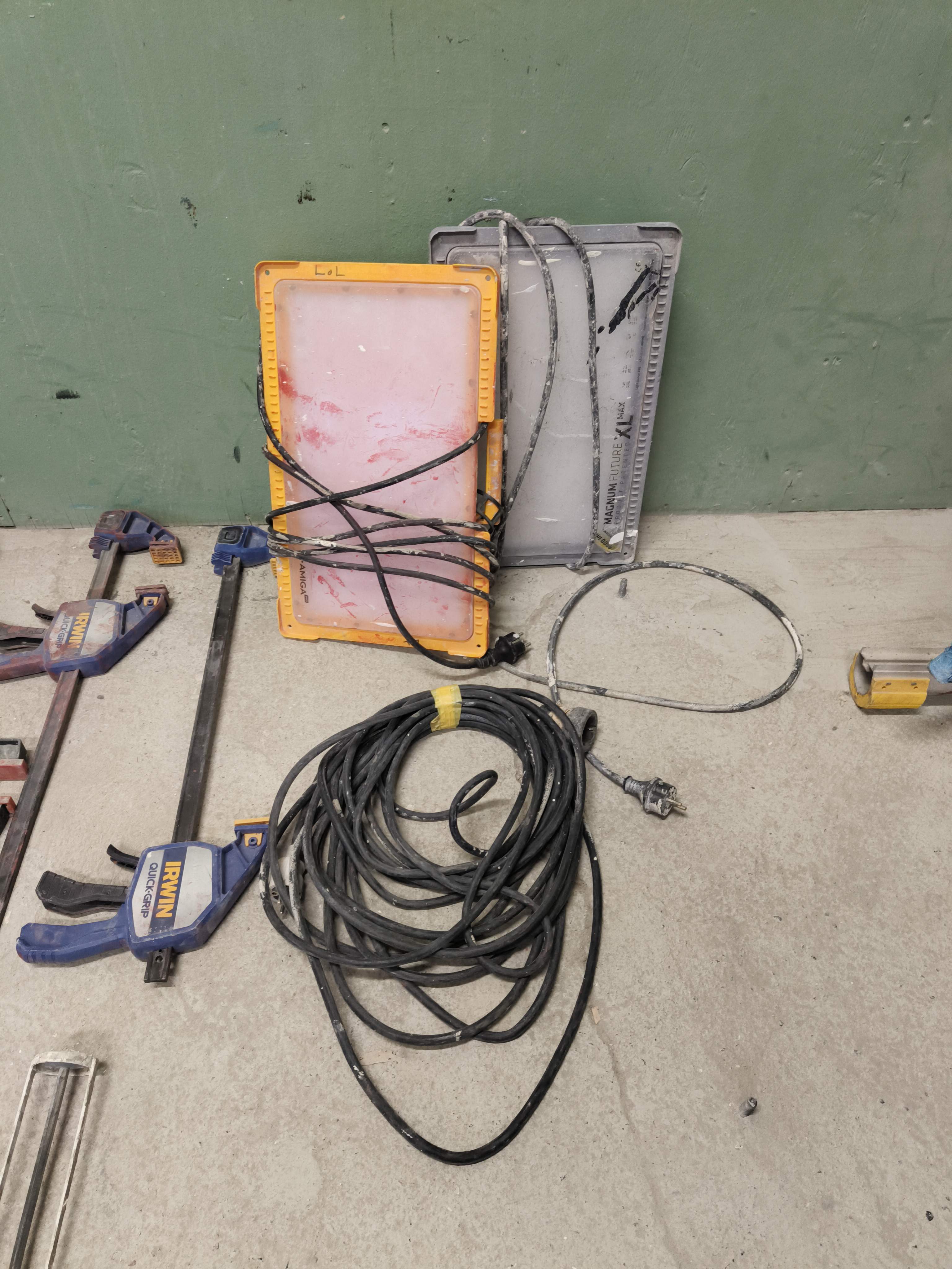 Clamps, work lights and friction cable - PS Auction - We value the ...