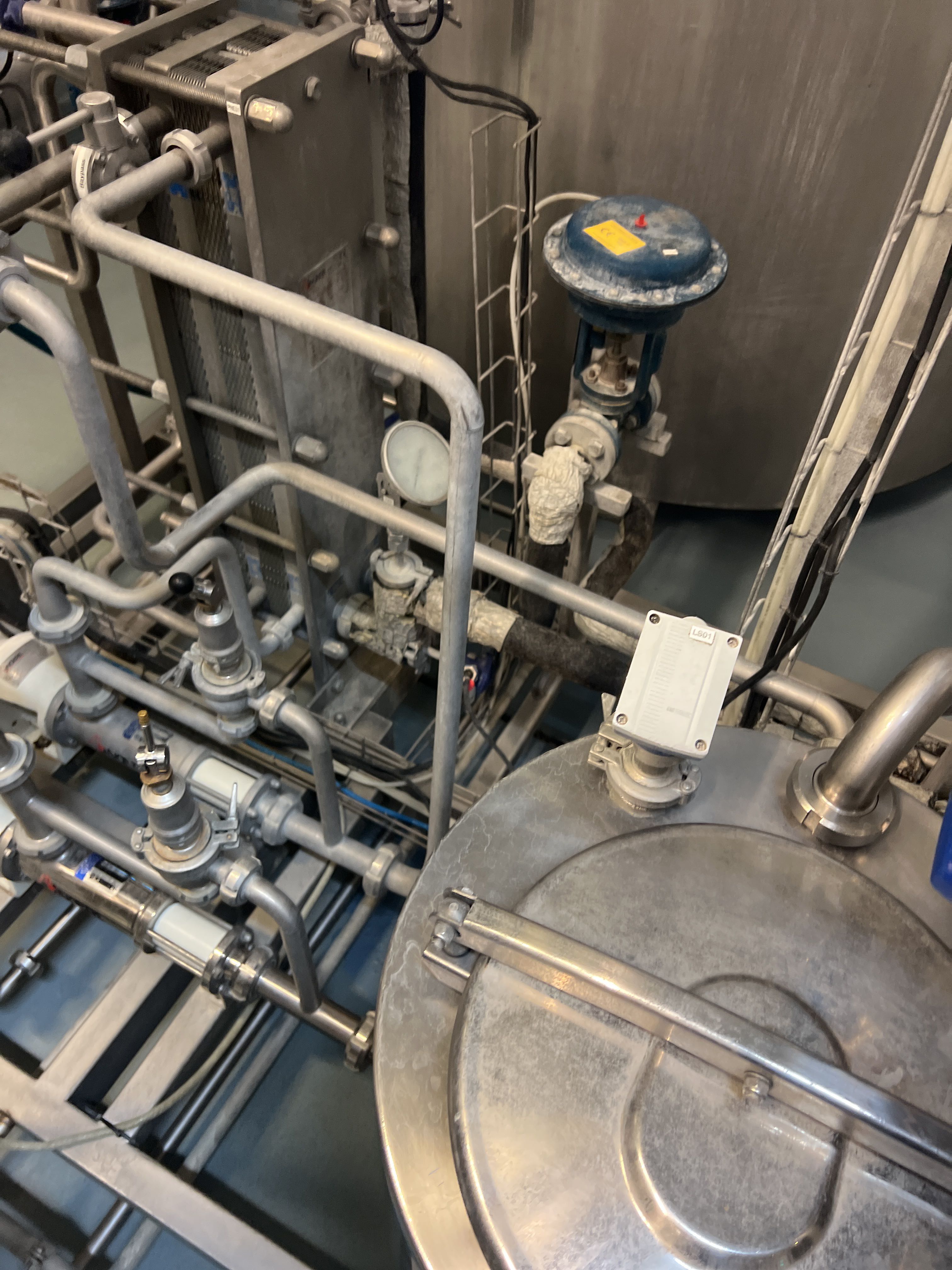 Cream pasteurizer Inoxpa 100 liters -2016 - PS Auction - We value the ...