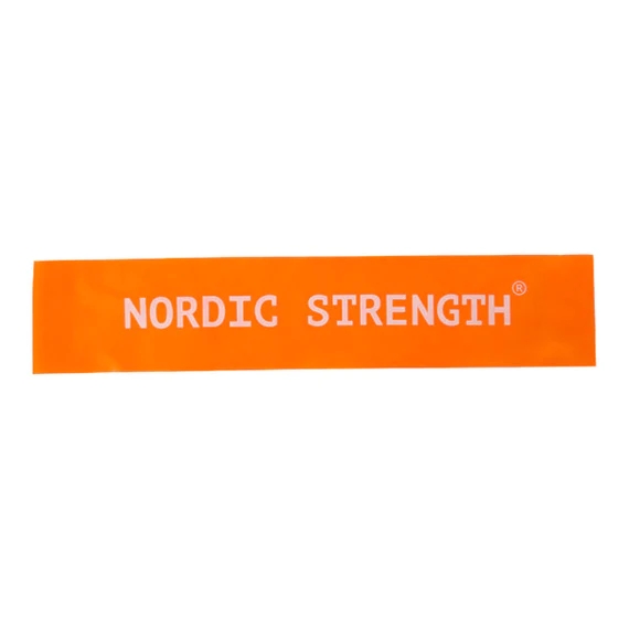 100 pcs. Training elastic, Nordic strength - Extra light & Orange - PS ...