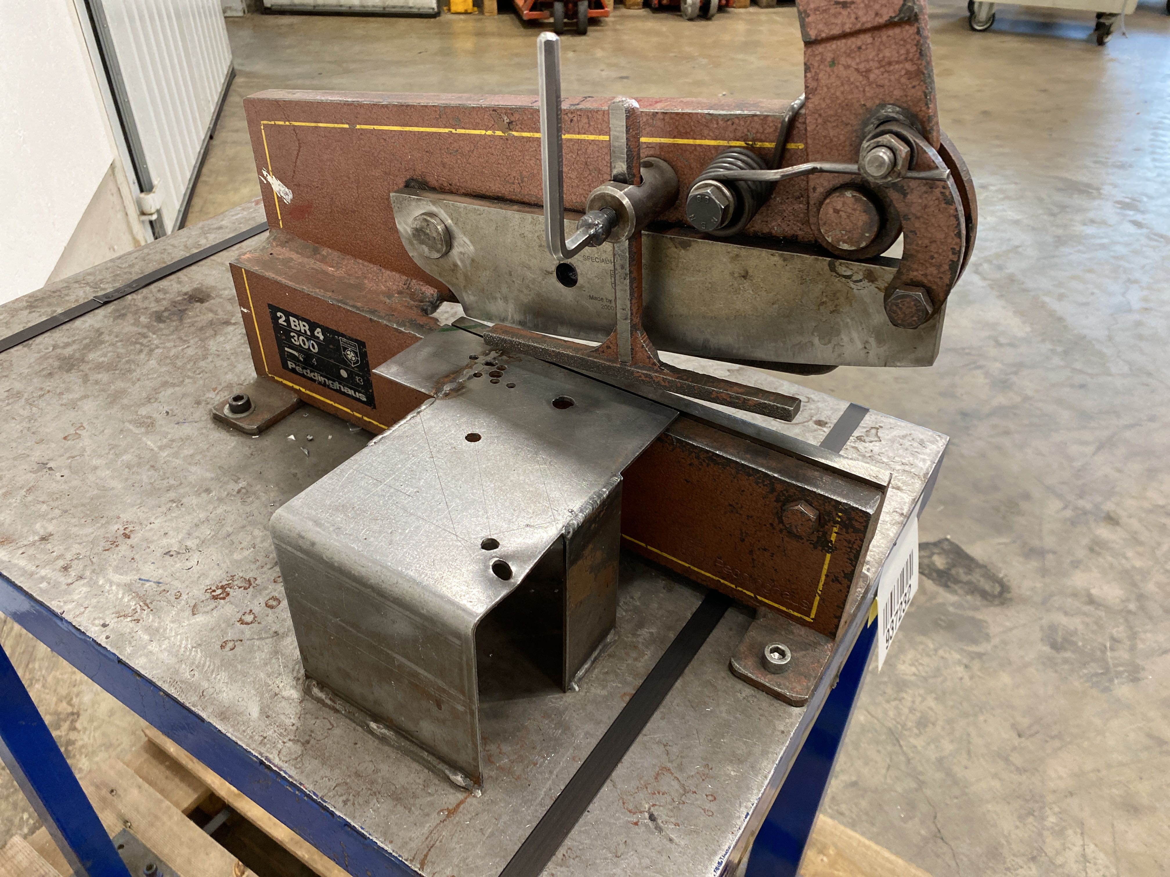 Sheet metal shears Peddinghaus 2BR4 - PS Auction - We value the future ...