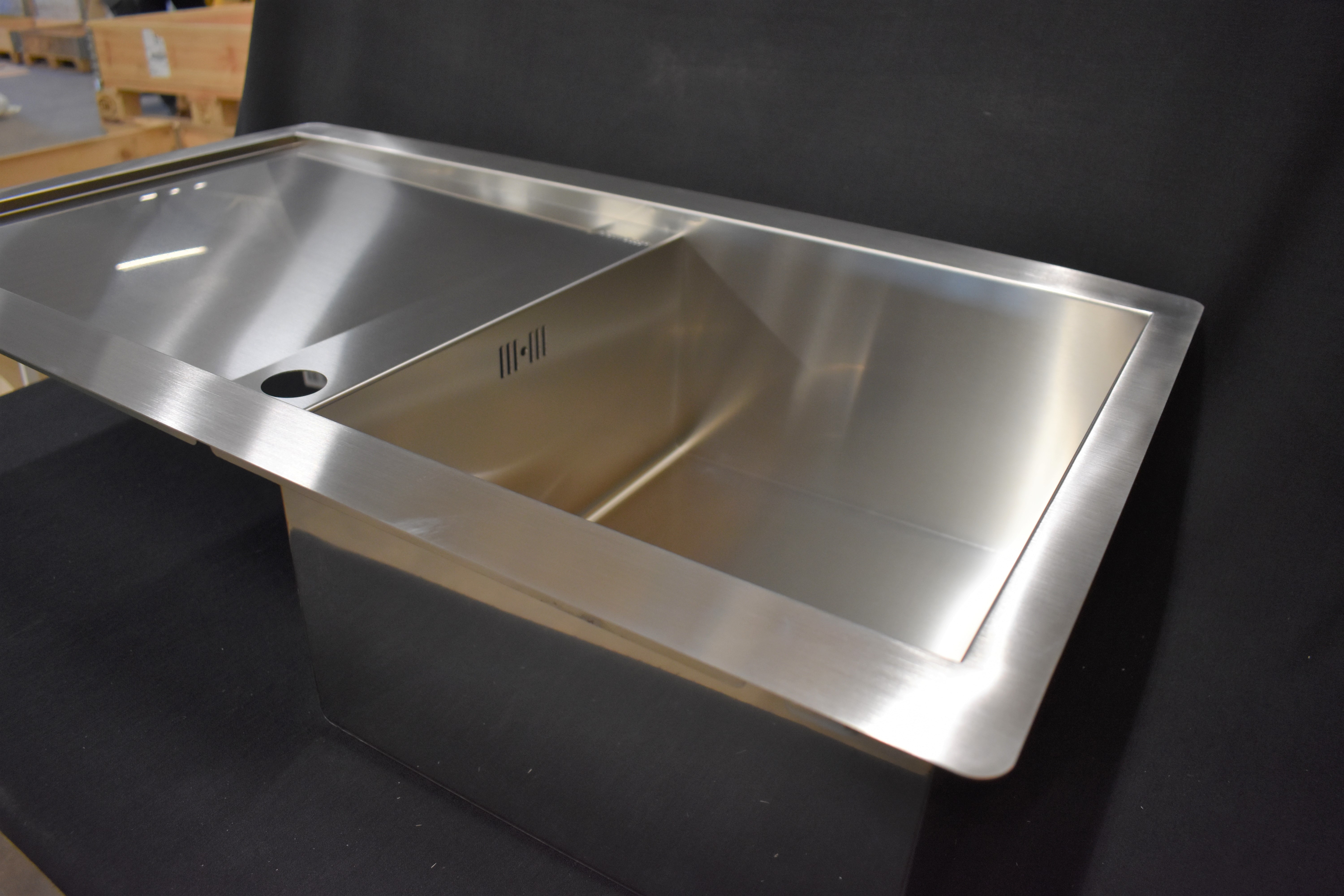 Rostfri vask 86 cm Smeg LQ861DFSK - (Ny i kartong) - Nätauktioner ...