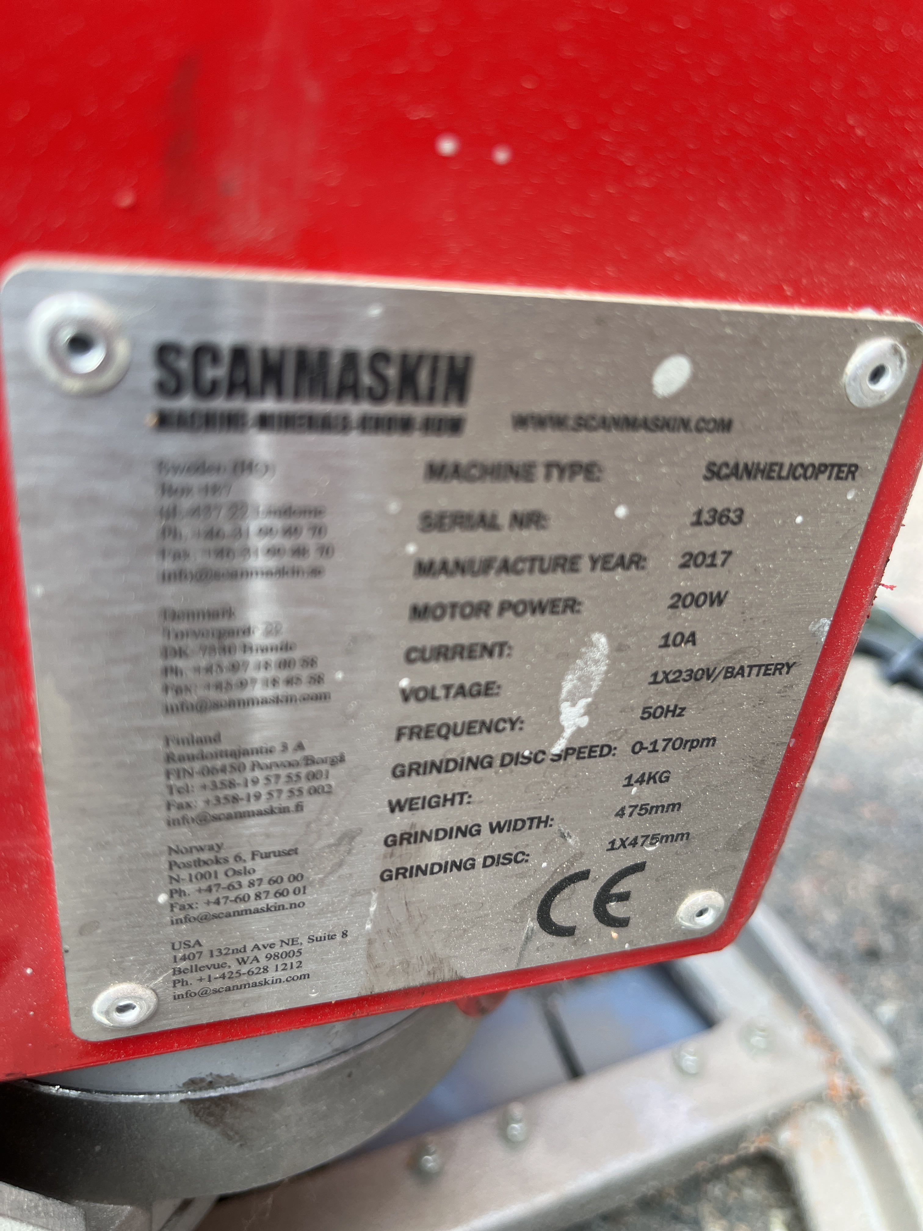 Glättare Scanmaskin Scanhelicopter 2017 - Auktioner online - Nätauktioner & Konkursauktioner ...