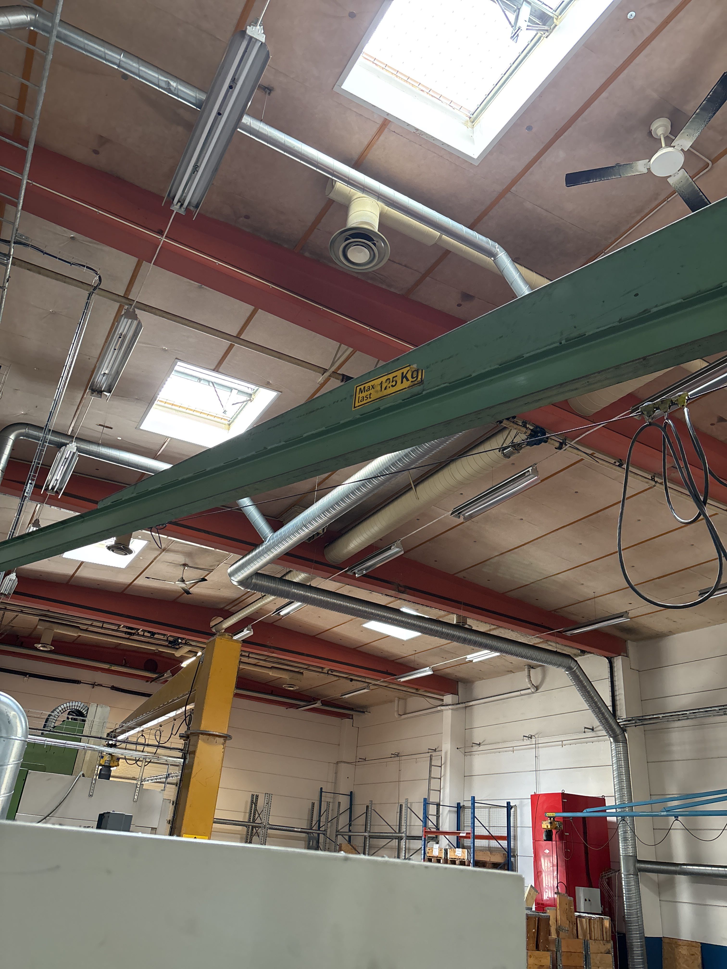 Pelarsvängkran med el-telfer – 125 kg - Auktioner online - Nätauktioner ...