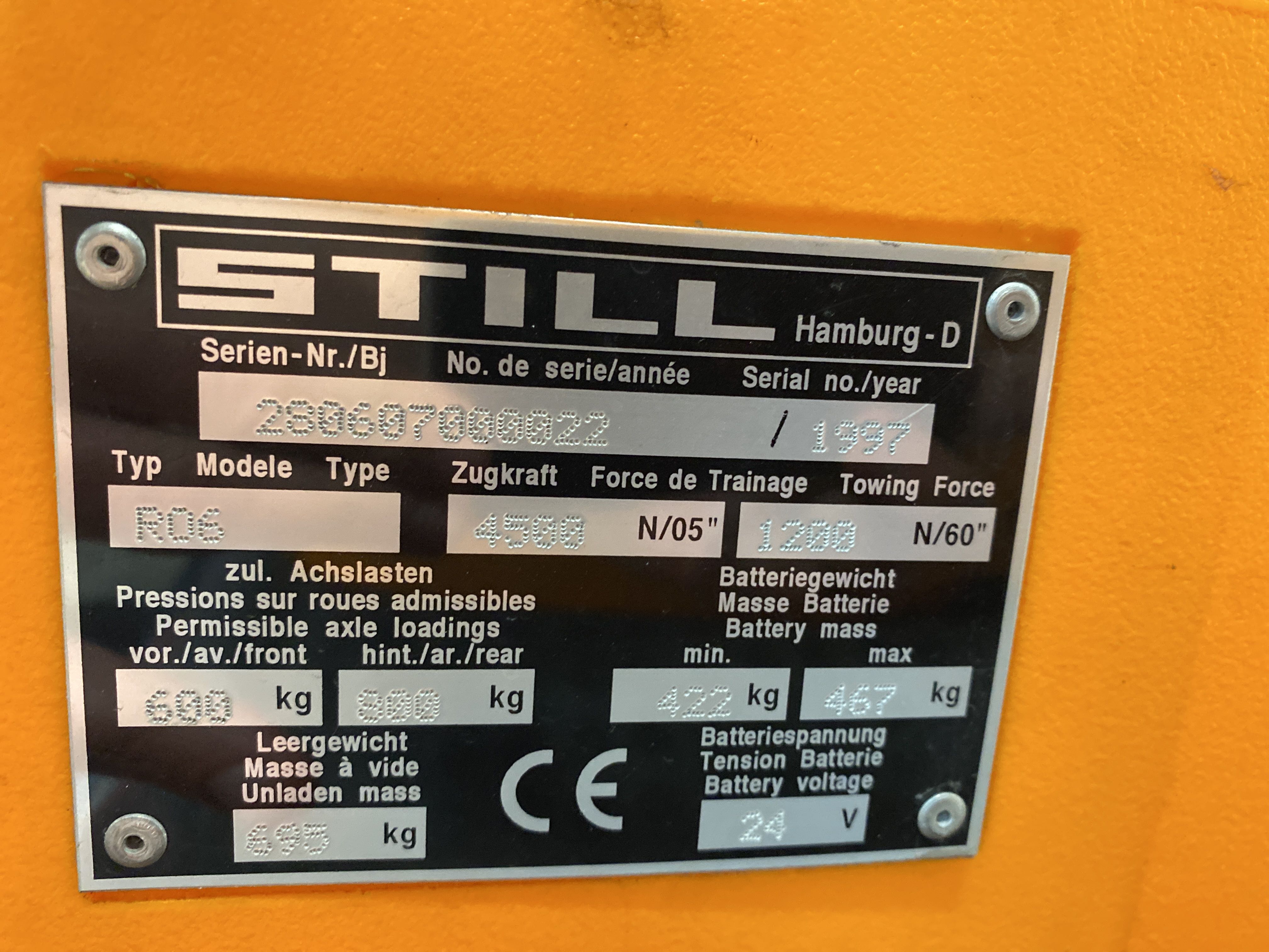 Tow truck Still R06 - PS Auction - We value the future - Largest in net ...