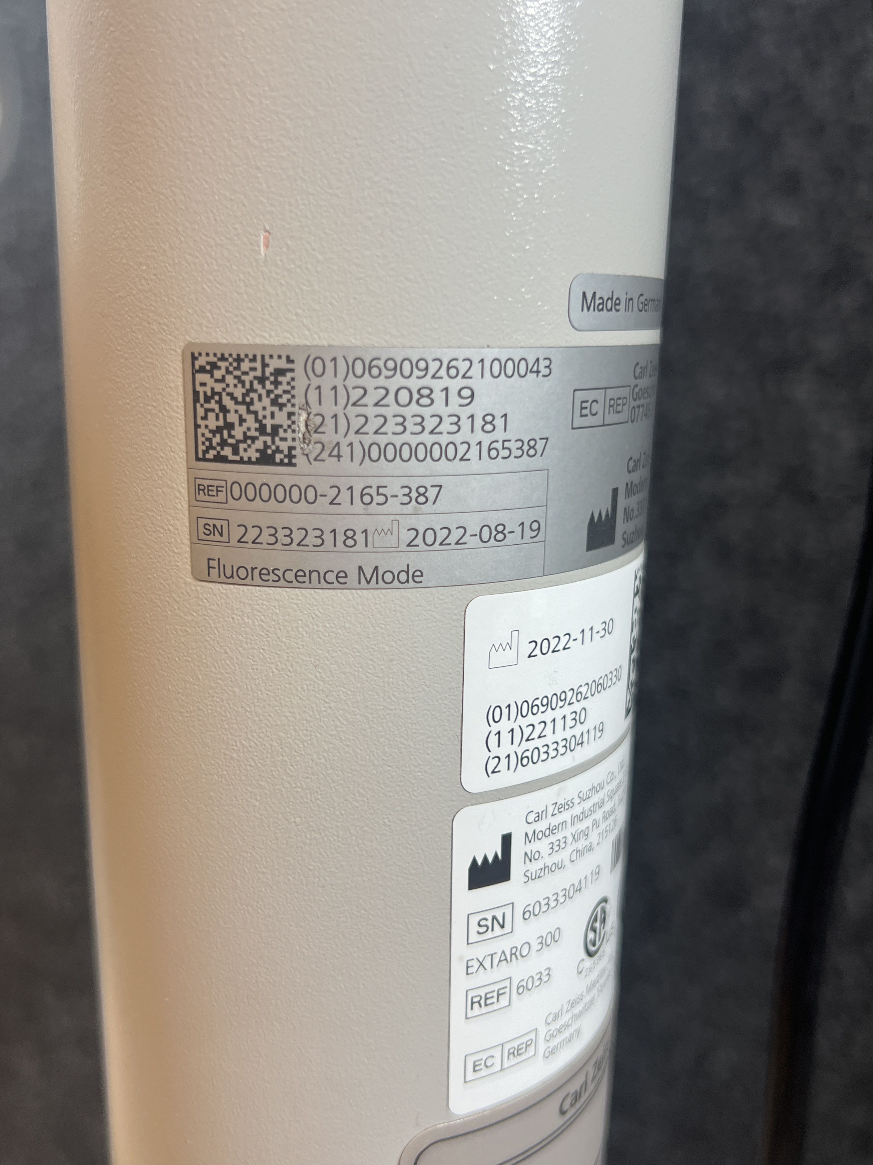 Microscope Zeiss EXTARO 300 Dent, 2022 - PS Auction - We value the ...